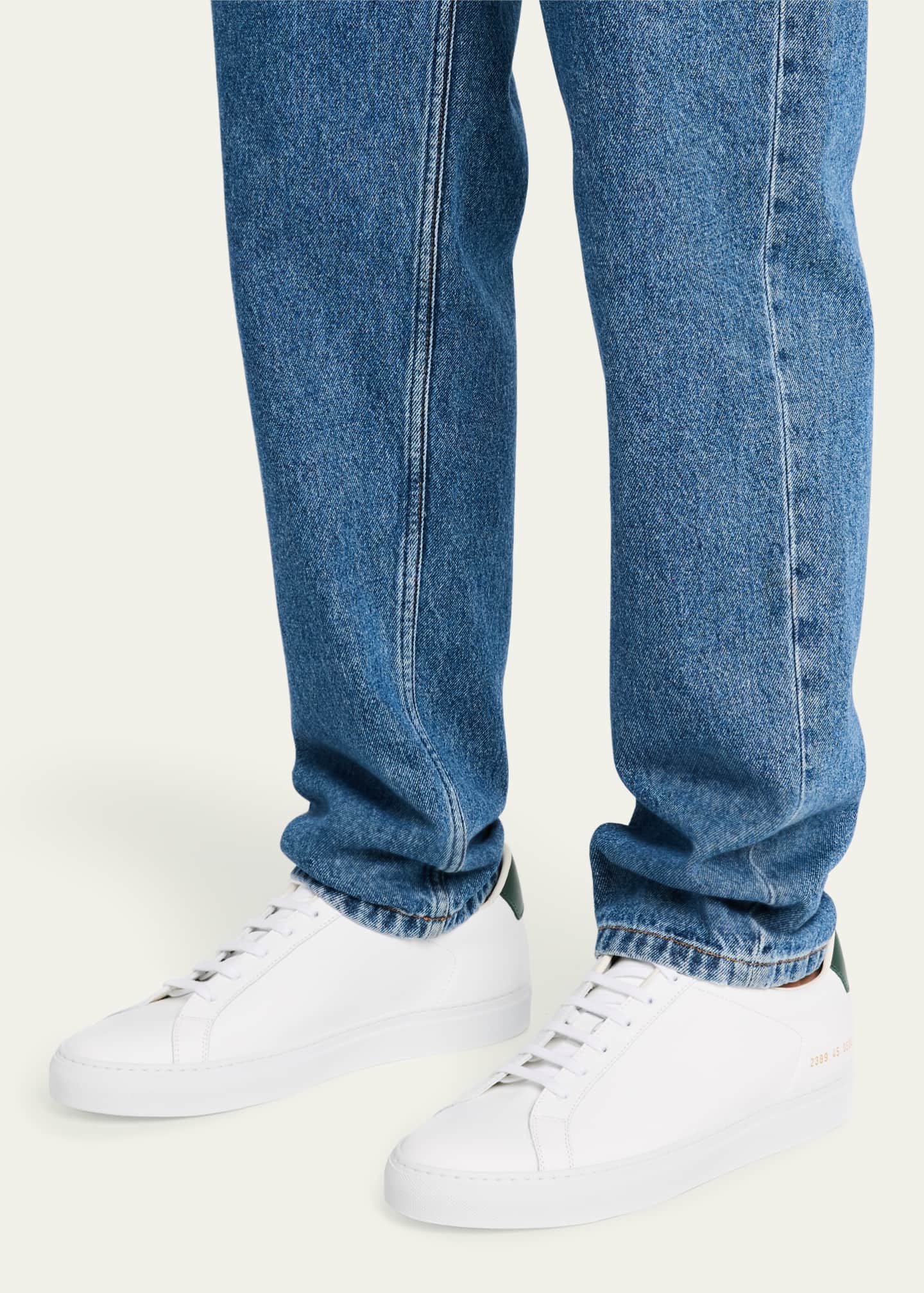 Common Projects Men's Retro Classic Bicolor Leather Low-Top Sneakers ...