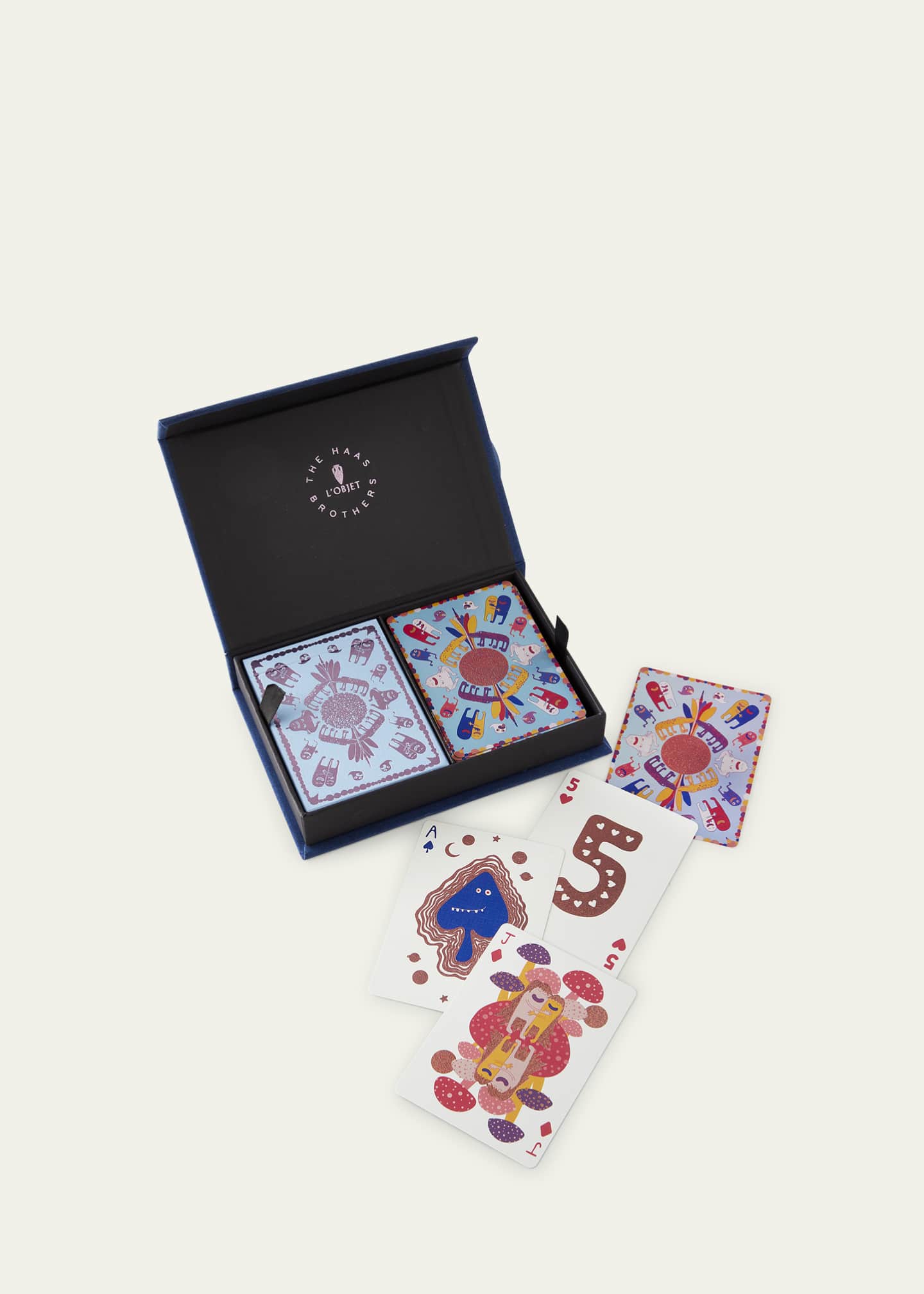 L'Objet Haas Playing Cards, Set of 2 Decks - Bergdorf Goodman