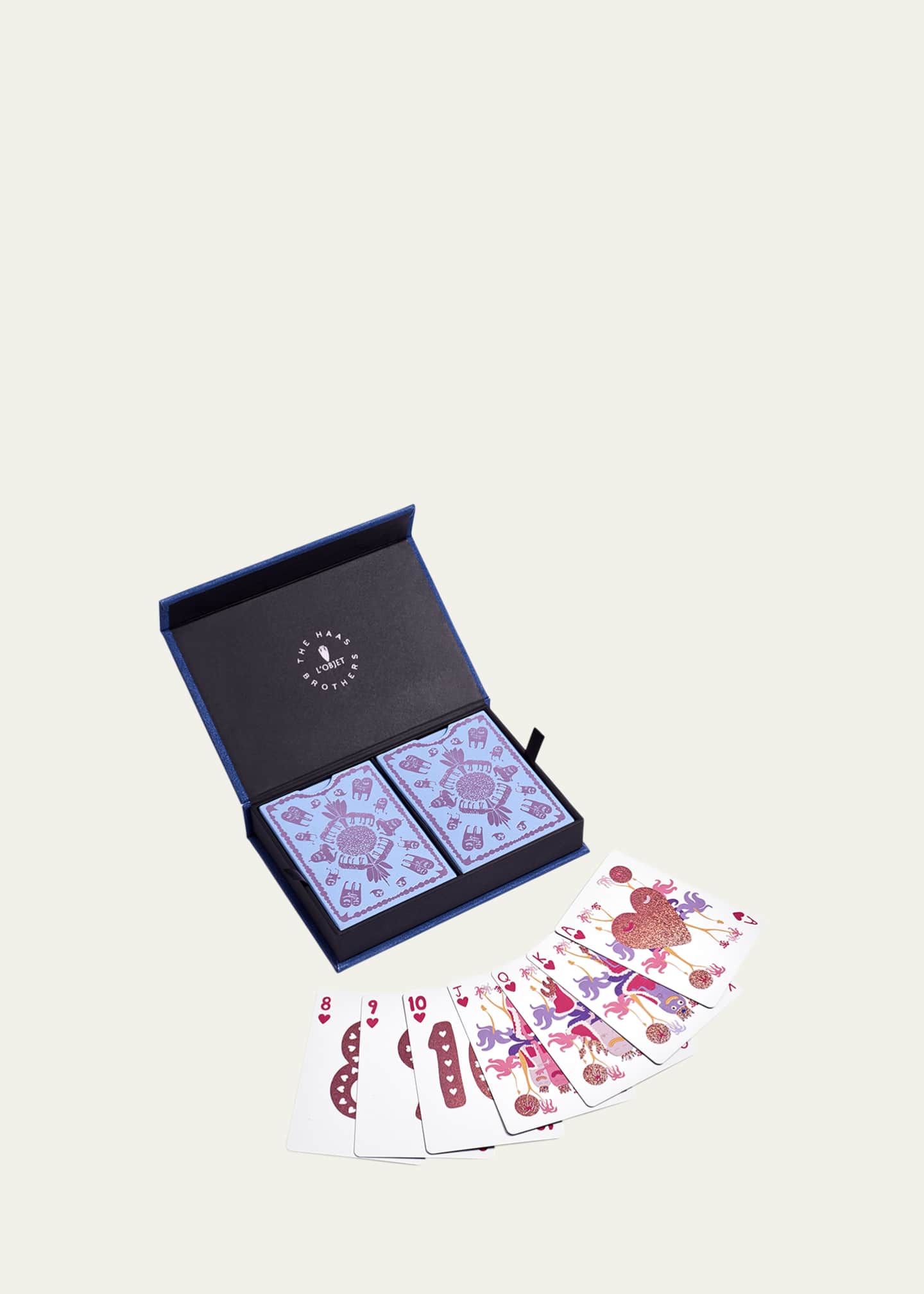 L'Objet Haas Playing Cards, Set of 2 Decks - Bergdorf Goodman