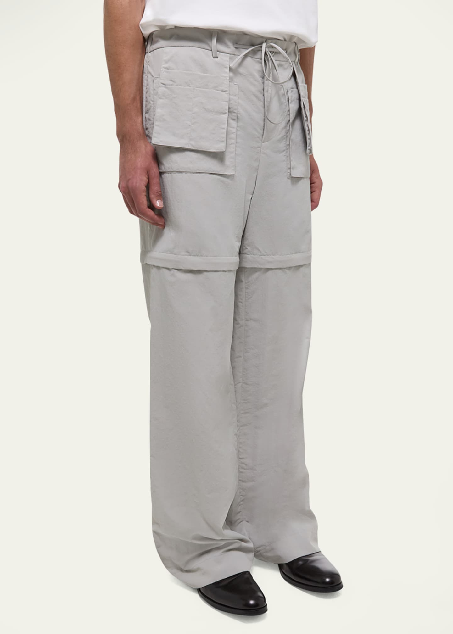 Helmut Lang Men's Air Nylon Detachable Pants - Bergdorf Goodman