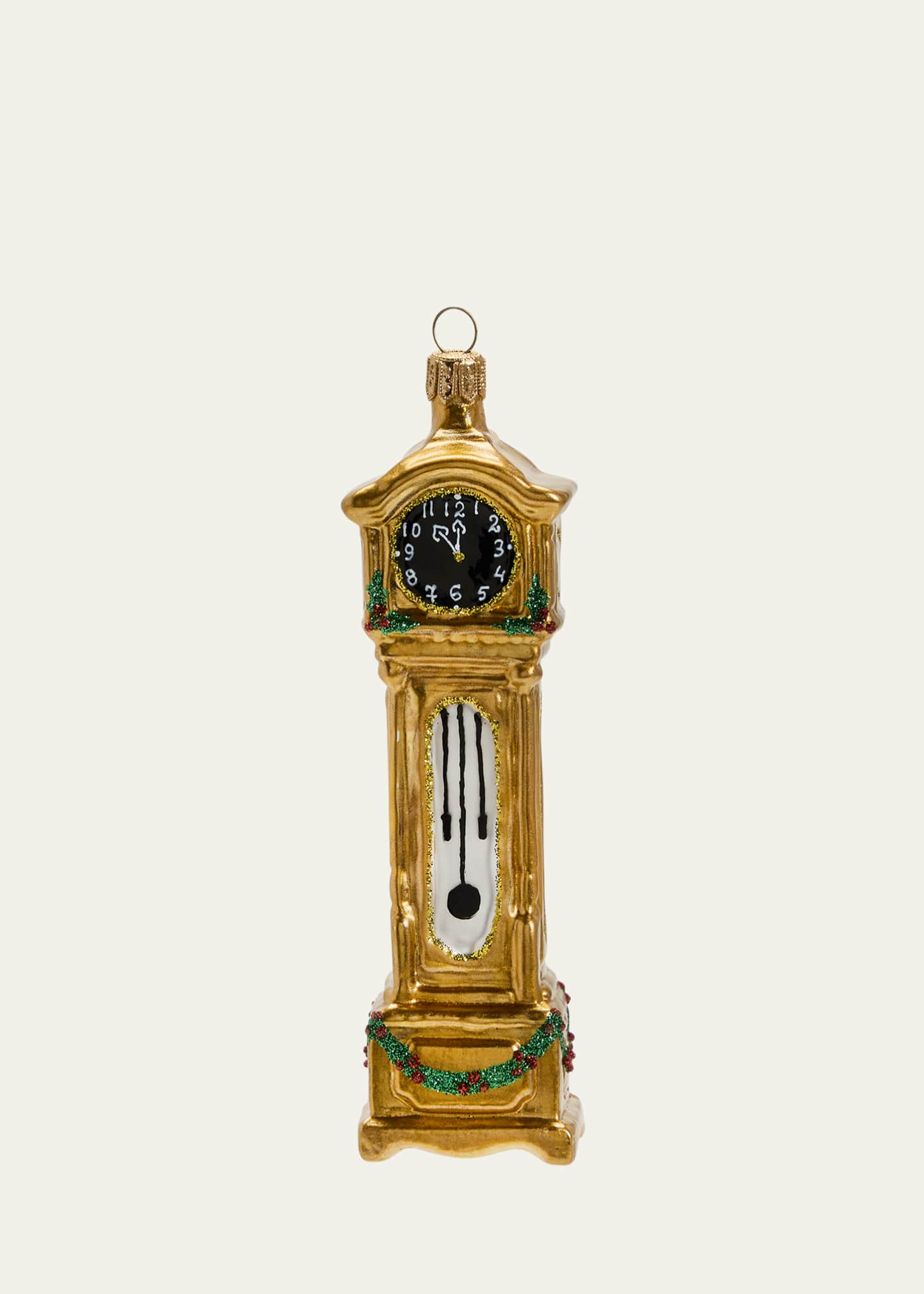 Bergdorf Goodman Standing Clock Christmas Ornament - Bergdorf Goodman