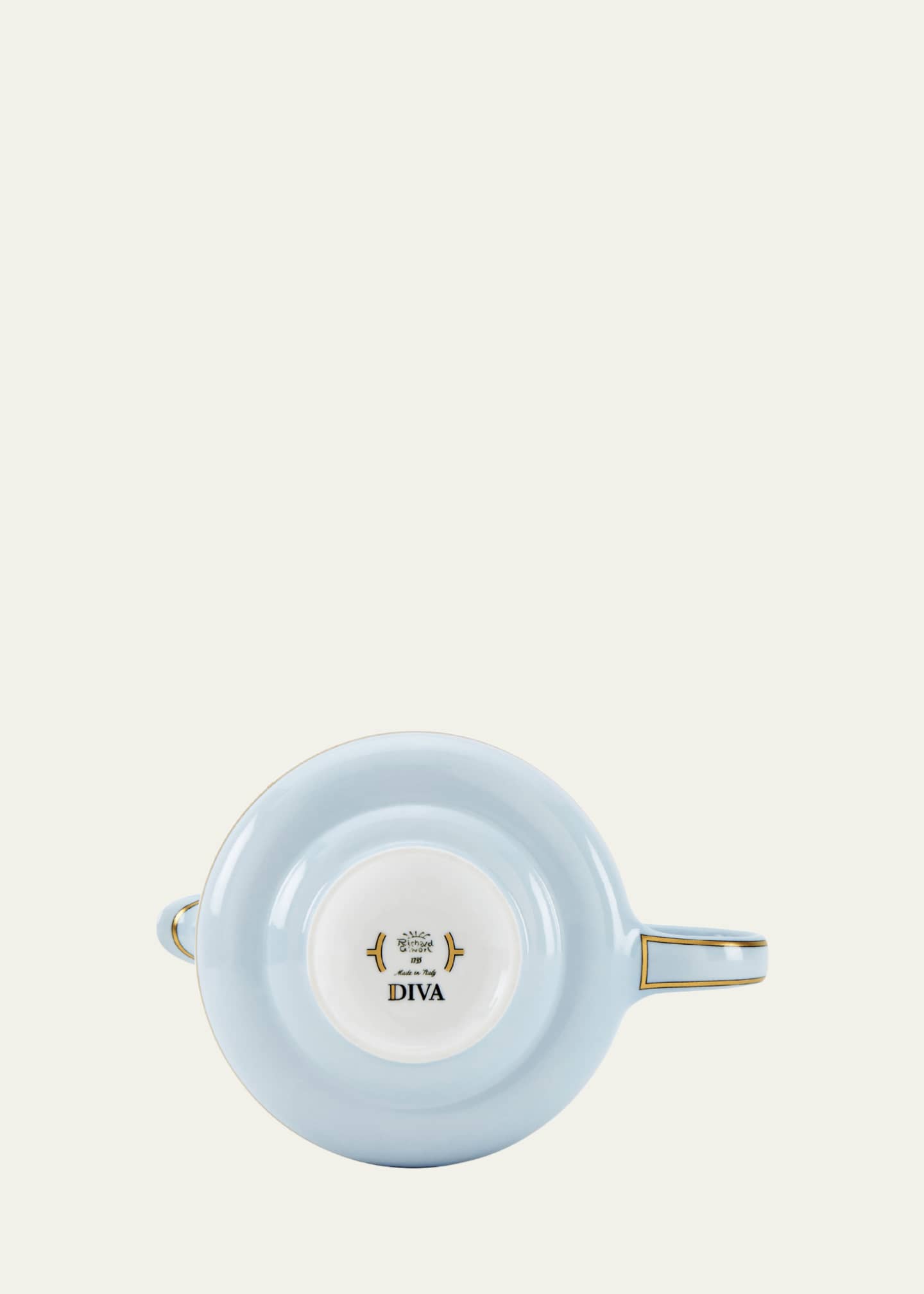 GINORI 1735 Diva Colonna Teapot with Cover, Celeste - Bergdorf Goodman