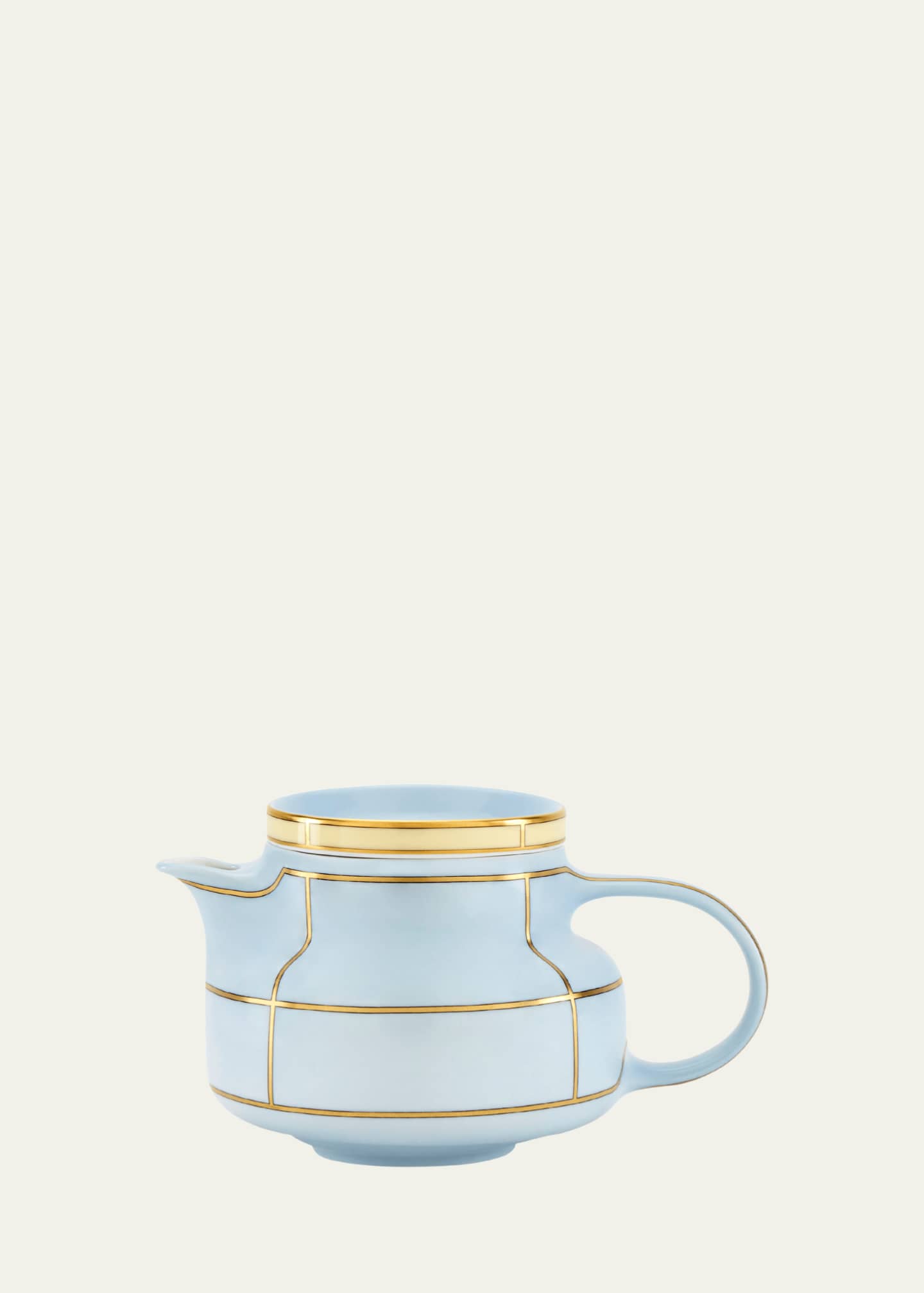 GINORI 1735 Diva Colonna Teapot with Cover, Celeste - Bergdorf Goodman