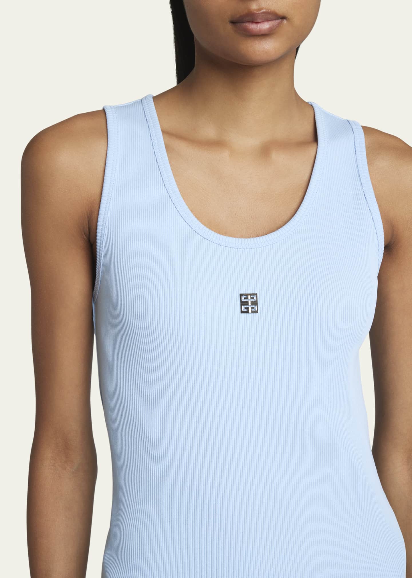 Givenchy Tank Midi Dress with 4G Logo Detail - Bergdorf Goodman