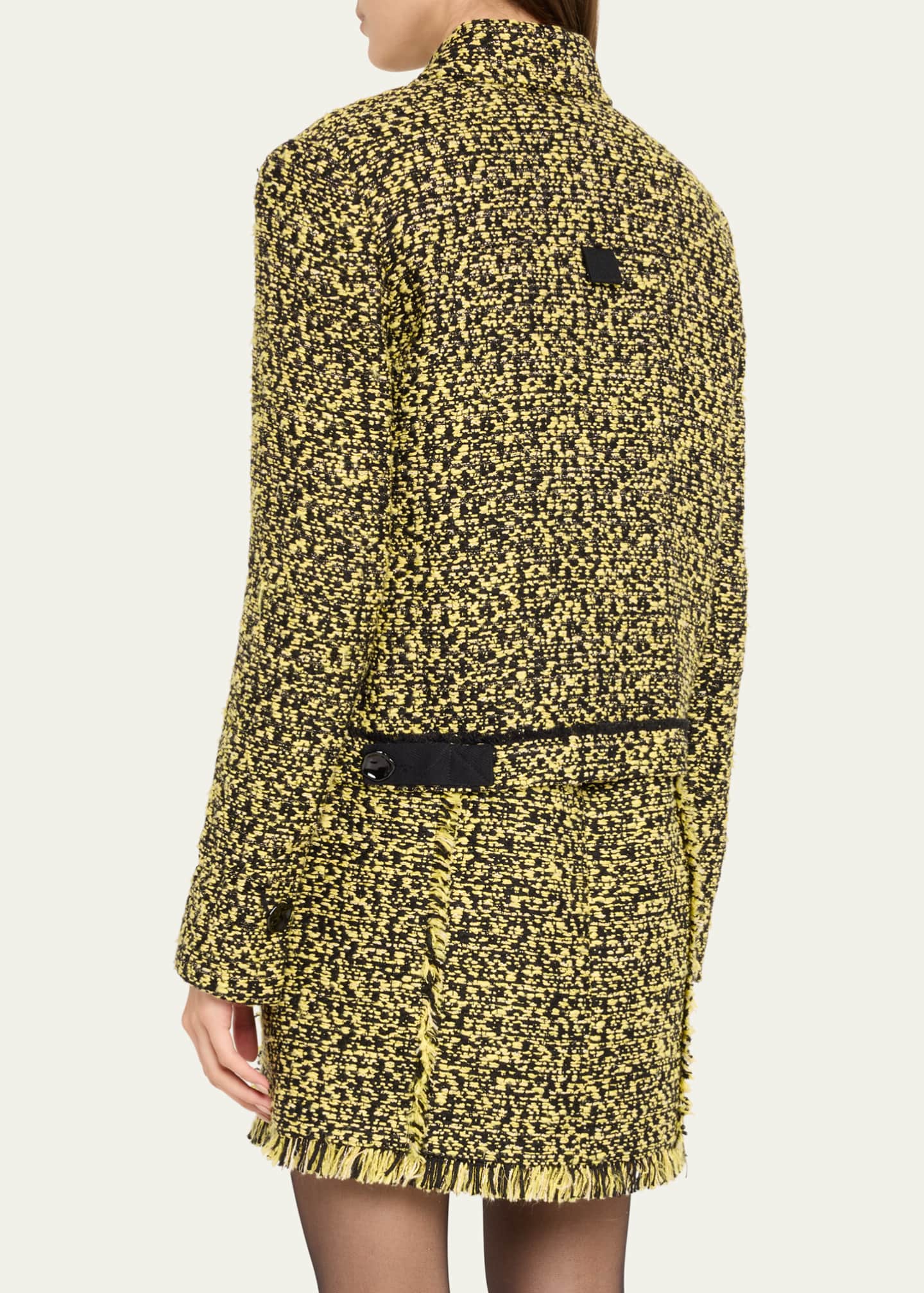 Jason Wu Collection Tweed Button Front Jacket - Bergdorf Goodman