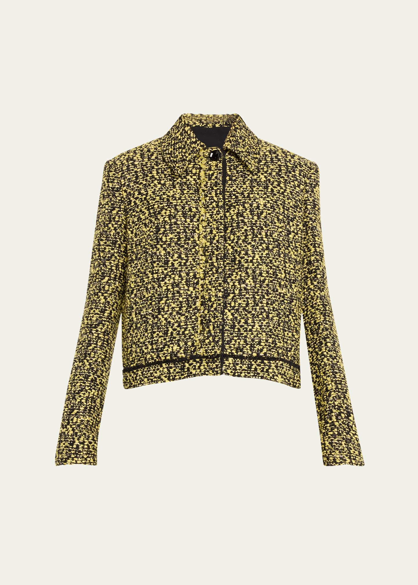 Jason Wu Collection Tweed Button Front Jacket - Bergdorf Goodman