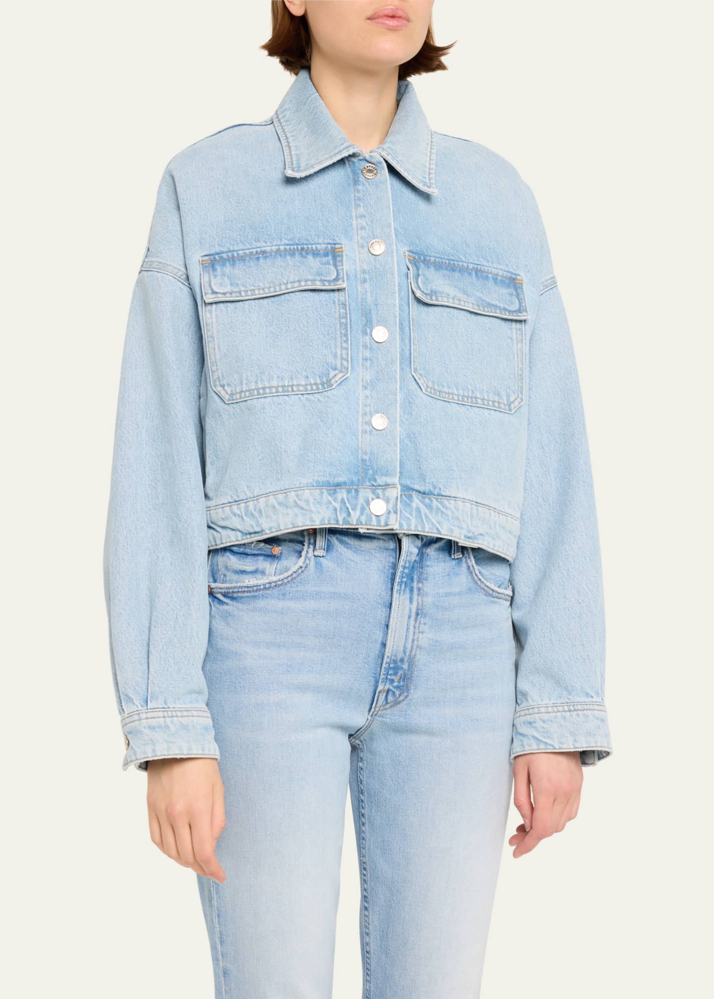 AGOLDE Luka Denim Jacket - Bergdorf Goodman