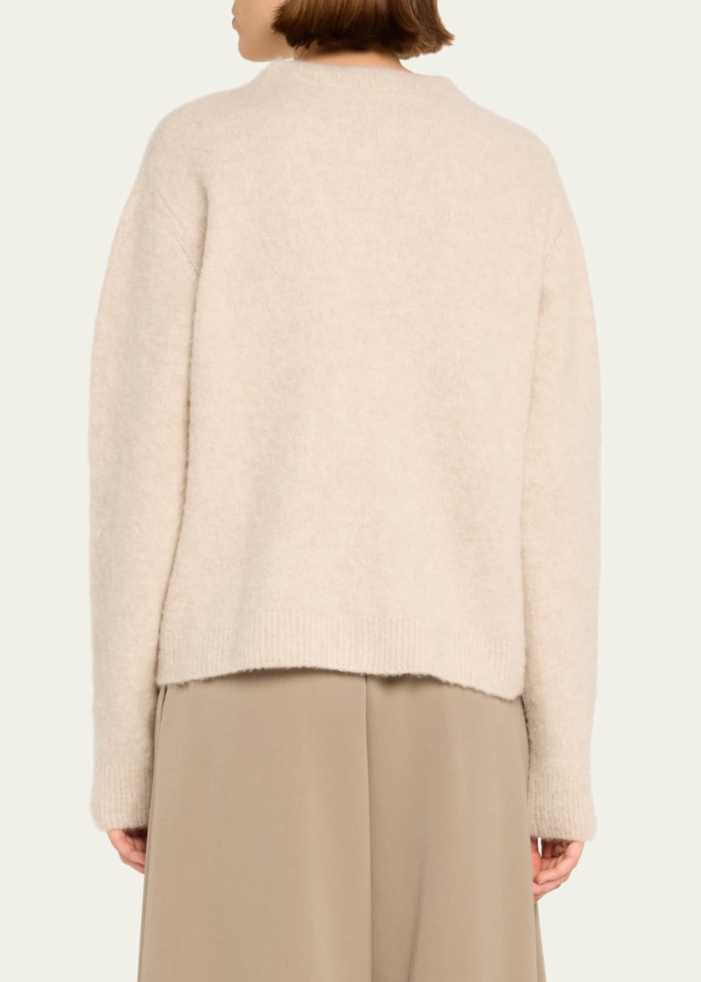 THE ROW Gouli Cashmere-Blend Knit Top - Bergdorf Goodman