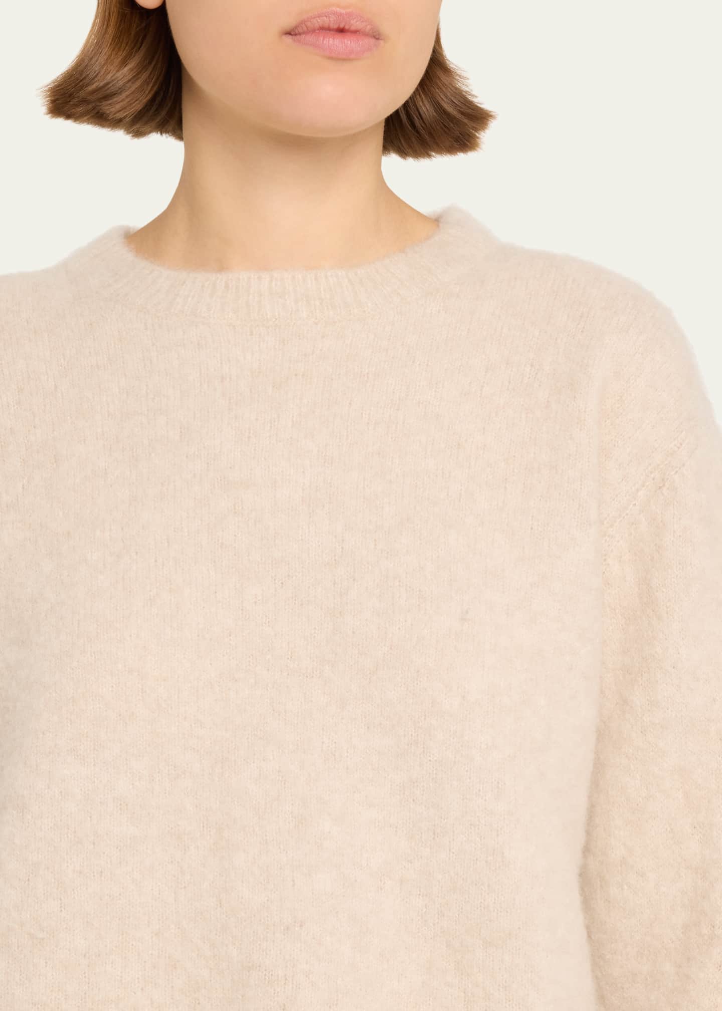 THE ROW Gouli Cashmere-Blend Knit Top - Bergdorf Goodman