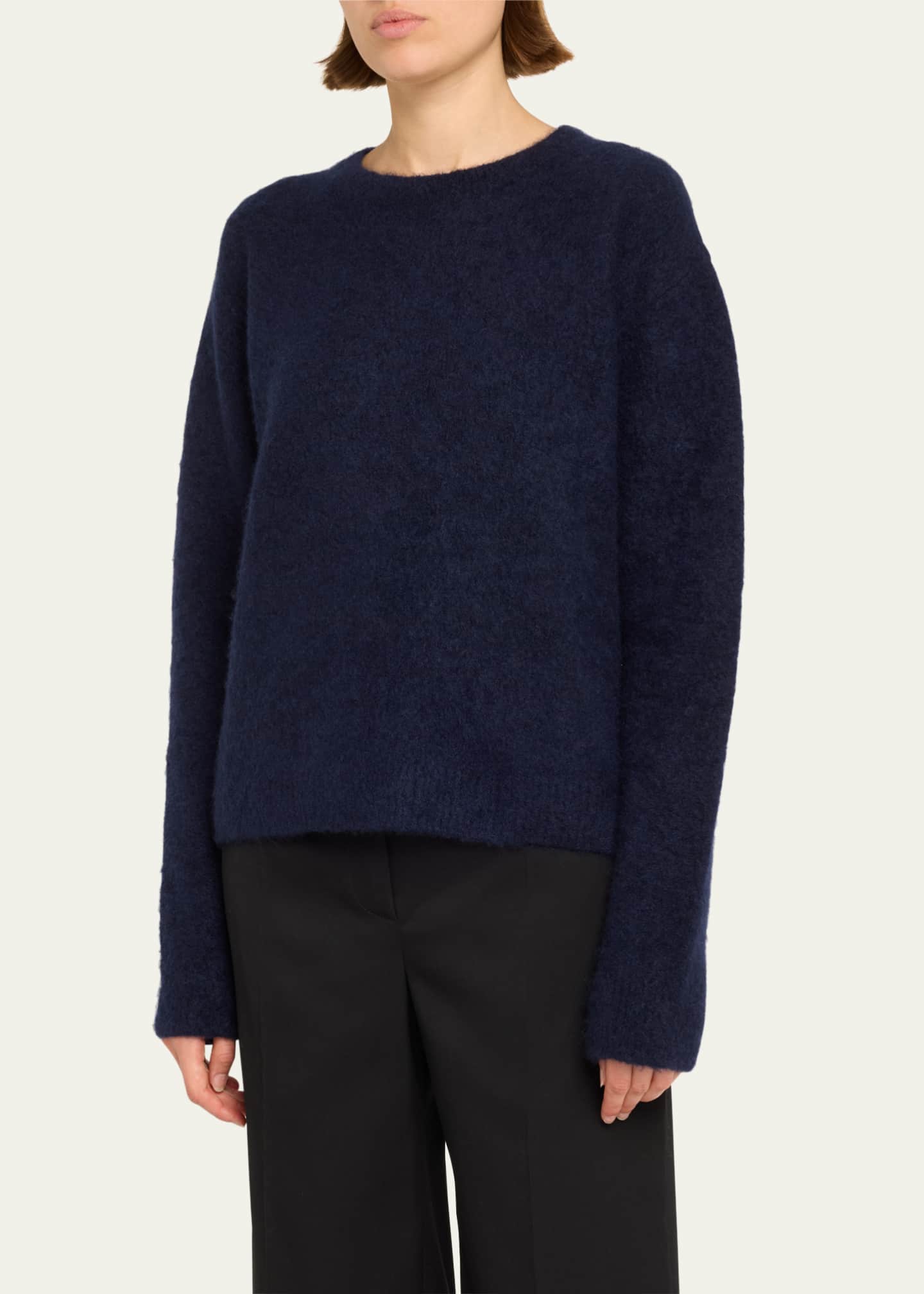 THE ROW Gouli Cashmere-Blend Knit Top - Bergdorf Goodman