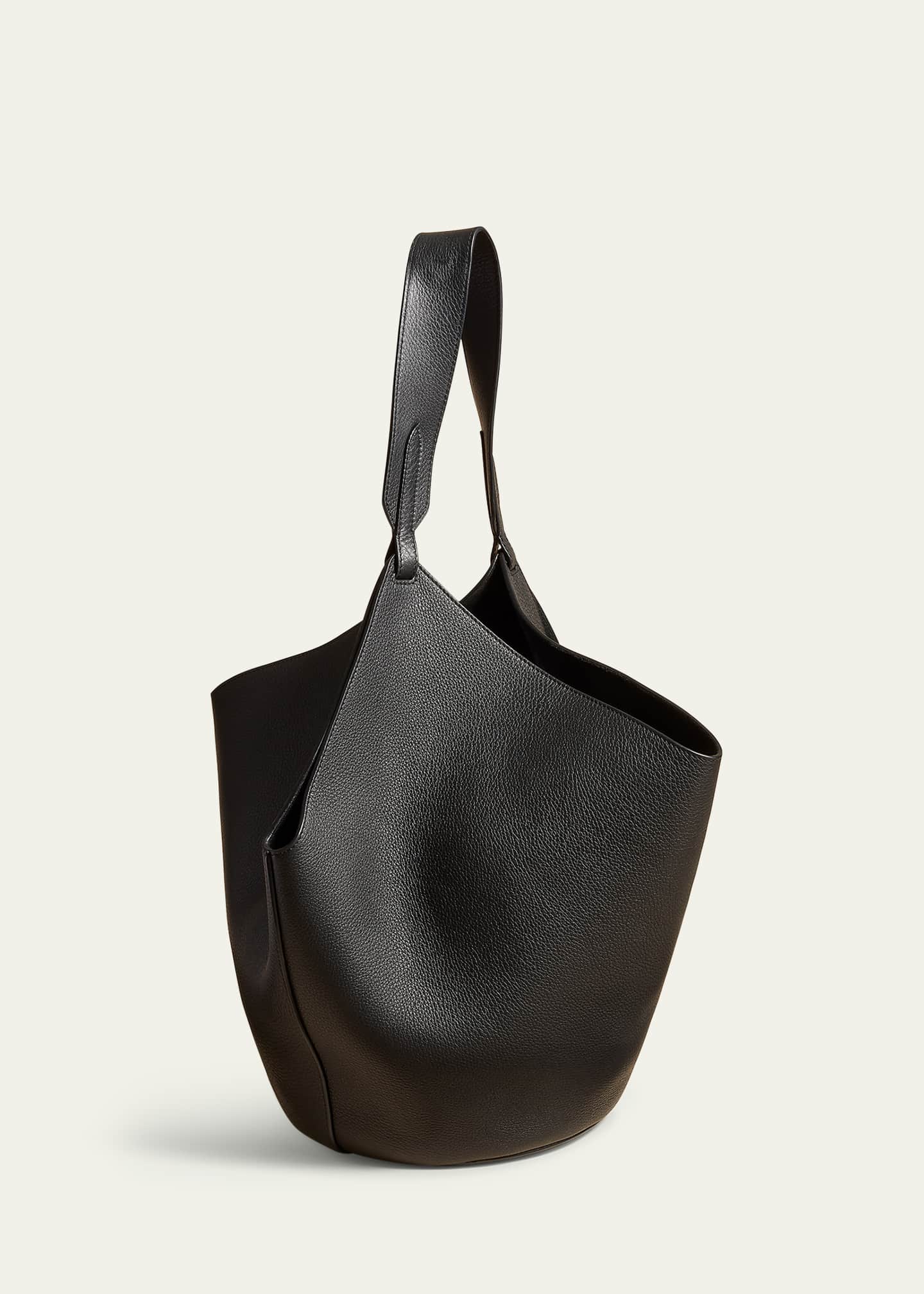 Khaite Lotus Medium Pebbled Leather Tote Bag - Bergdorf Goodman