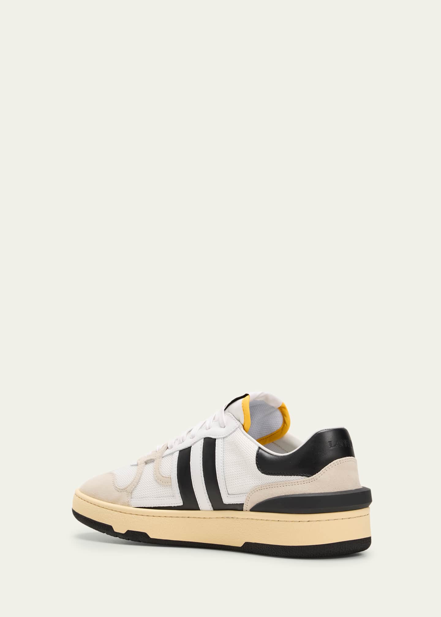 Lanvin Men's Clay Colorblock Low-Top Sneakers - Bergdorf Goodman