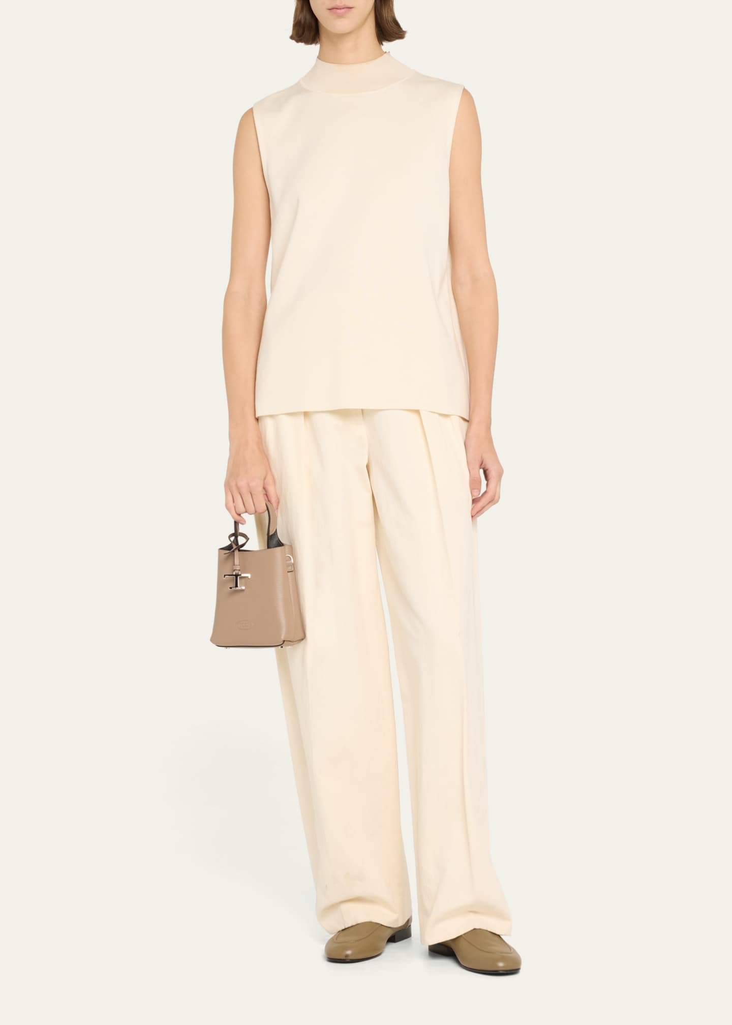 Tod's Micro Calf Leather Bucket Bag - Bergdorf Goodman