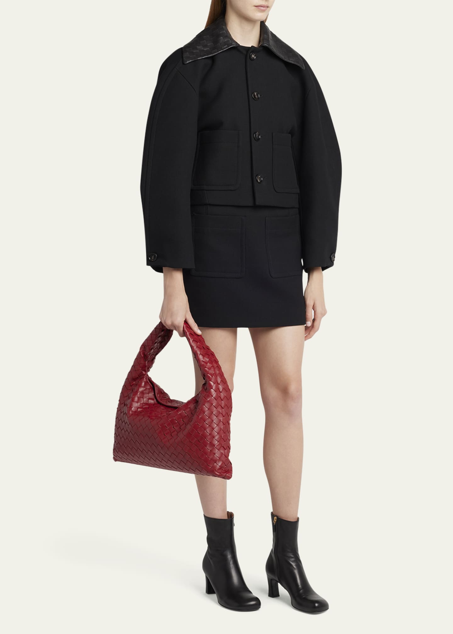 Bottega Veneta Small Hop Hobo Bag - Bergdorf Goodman