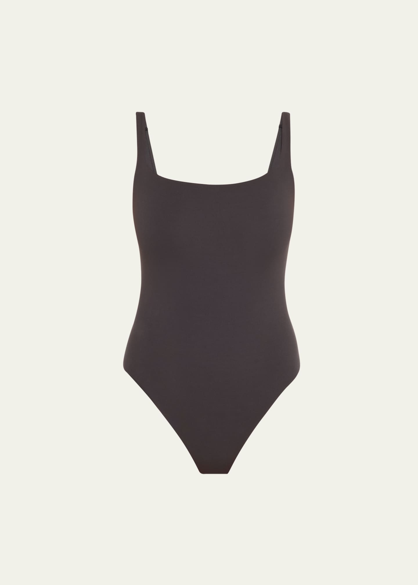 SKIMS Fits Everybody Square-Neck Bodysuit - Bergdorf Goodman