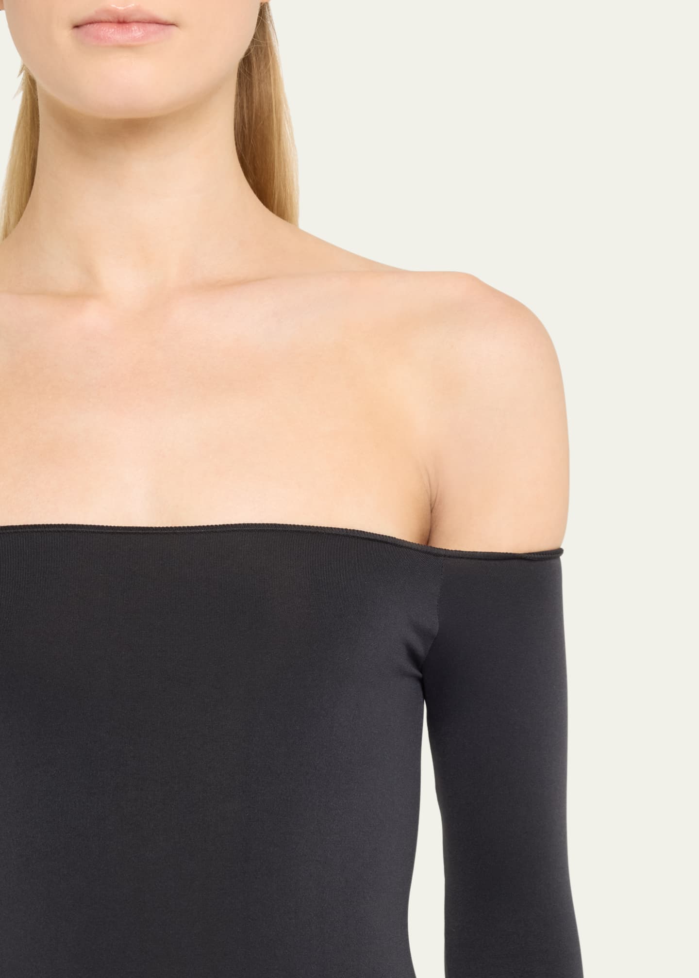 SKIMS Essential Off-Shoulder Contouring Bodysuit - Bergdorf Goodman