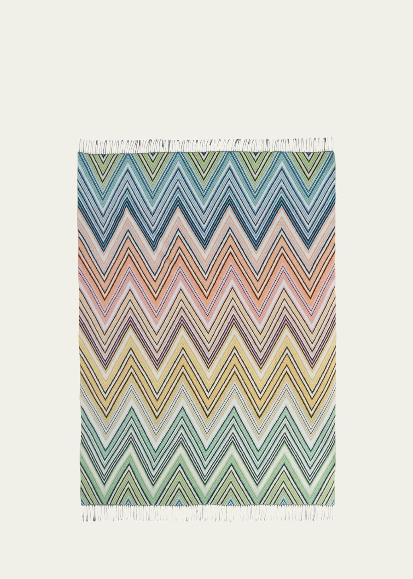 Missoni Home Plume Wool-Blend Throw, 51" x 75" - Bergdorf Goodman