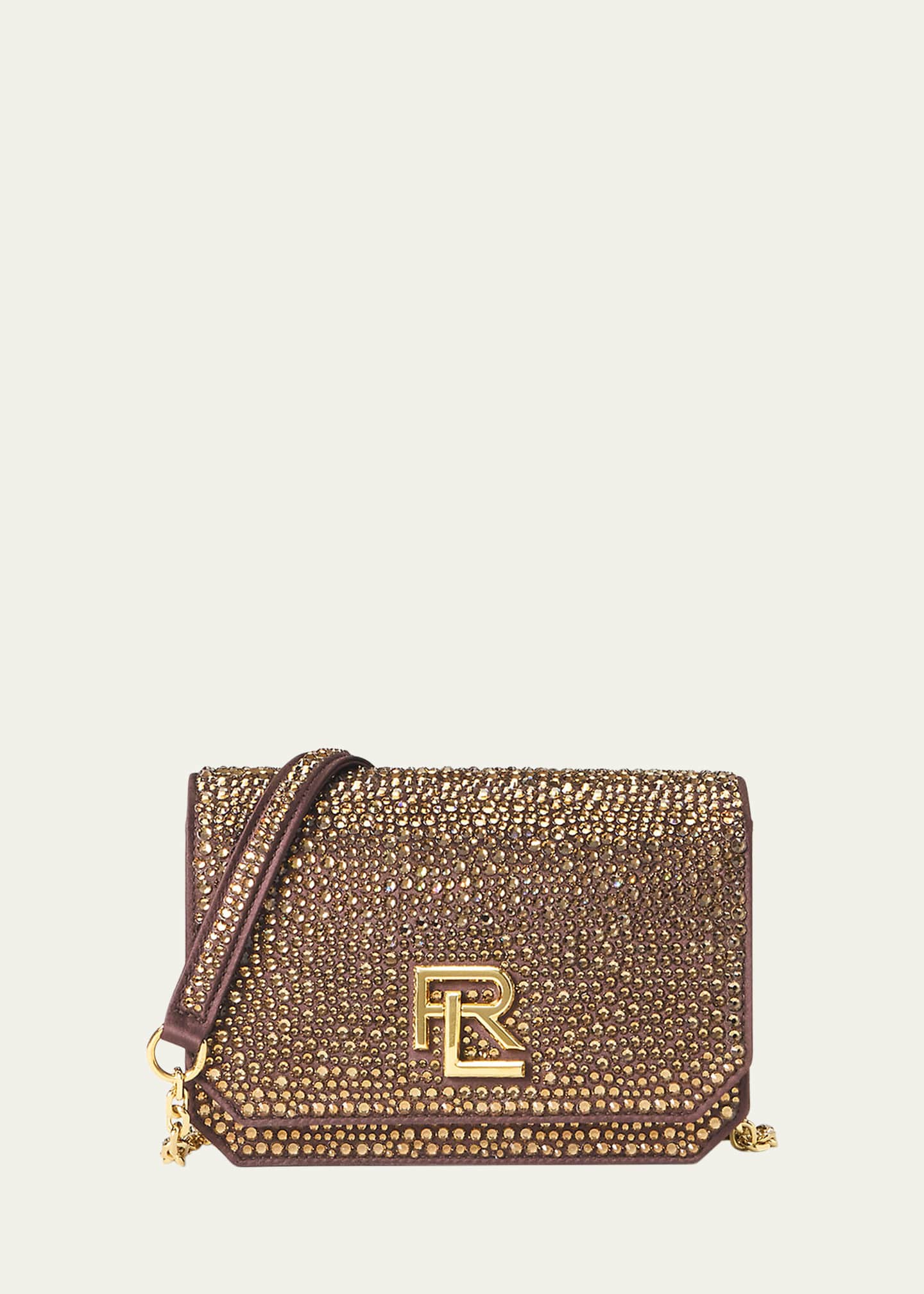 Ralph Lauren Collection RL 888 Mini Crystal Satin Crossbody Bag ...