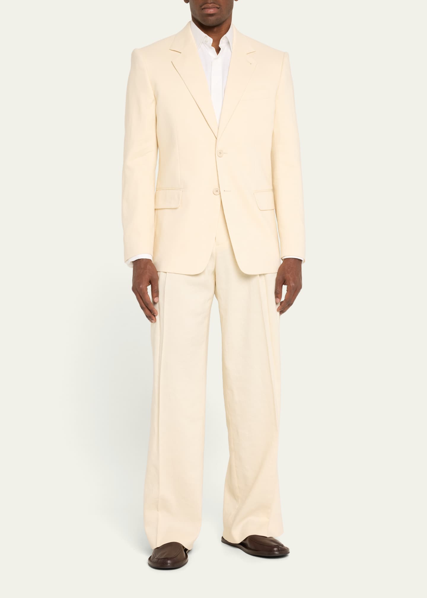 Helmut Lang Men's Classic Linen-Blend Blazer - Bergdorf Goodman