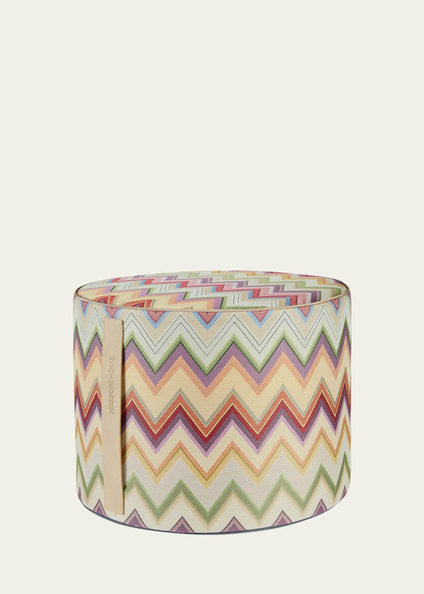 Missoni Home Agadir Cylinder Pouf - Bergdorf Goodman Missoni Home Agadir Cylinder Pouf - Bergdorf Goodman
