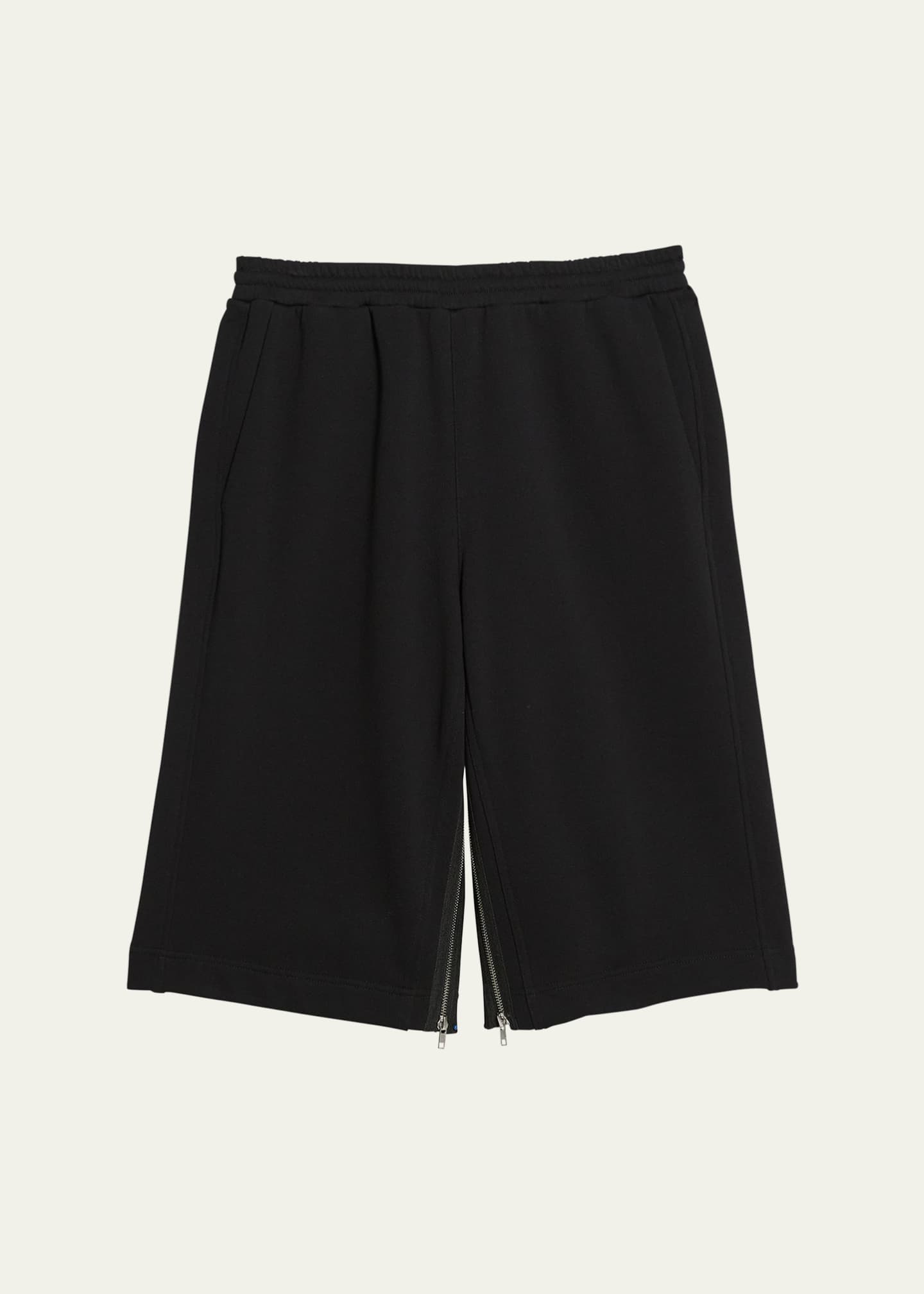 Helmut Lang Men's Wide-Leg Gusset Shorts - Bergdorf Goodman