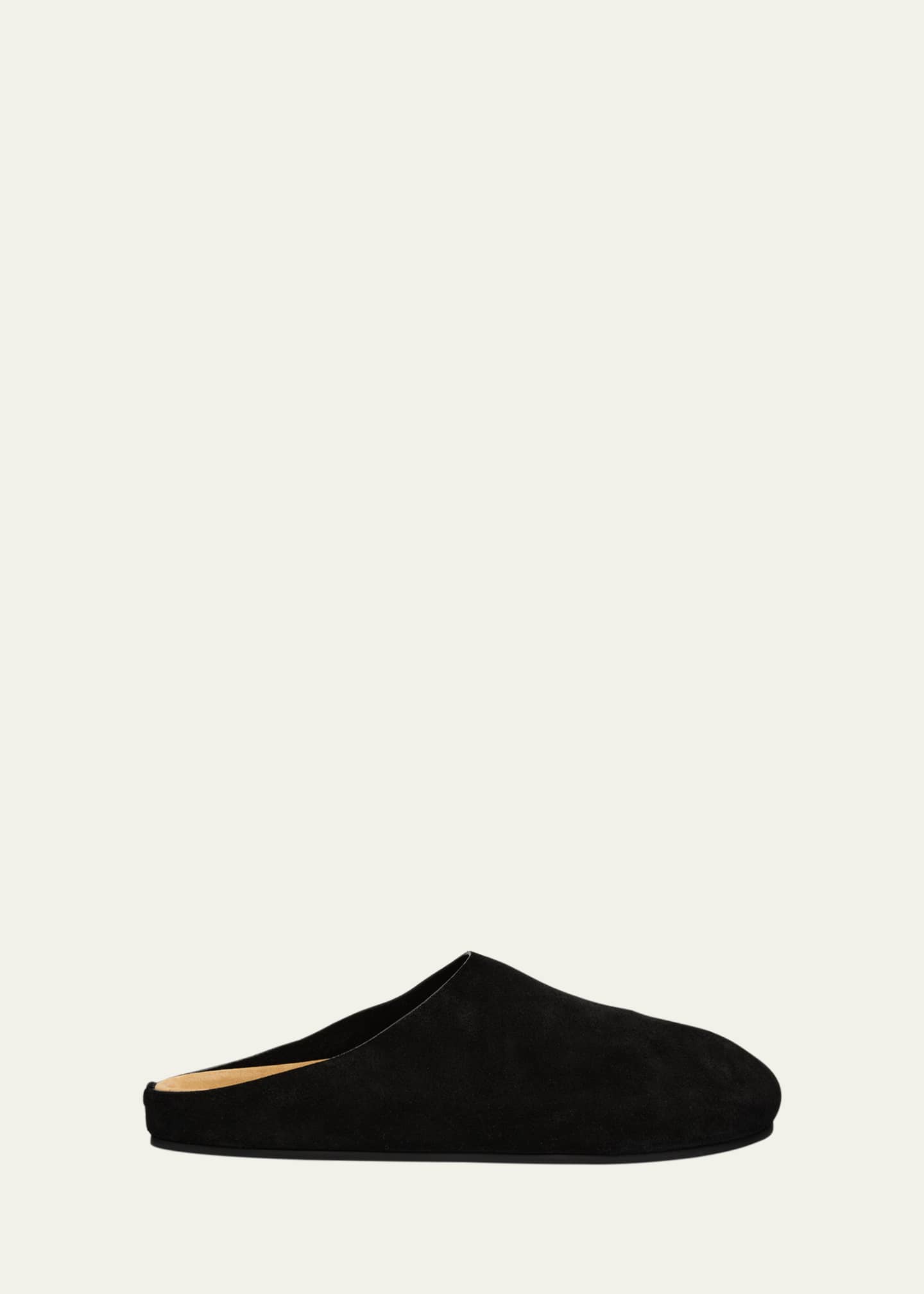 THE ROW Men's Hugo Suede Mules - Bergdorf Goodman