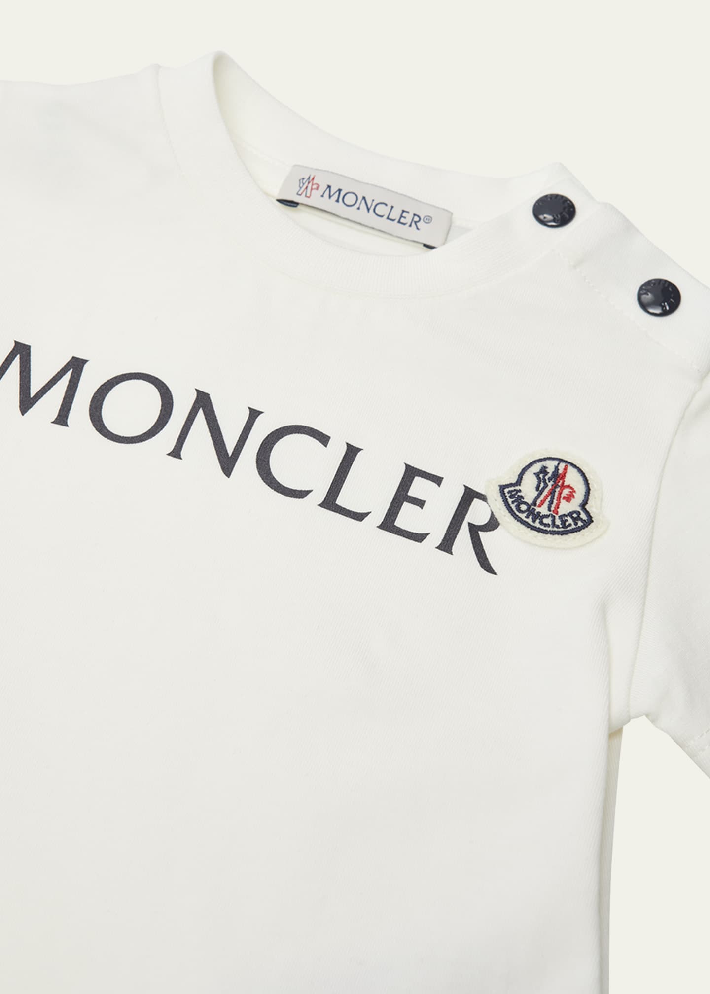 Moncler Boy's Classic Logo-Print T-Shirt, Size 3M-3 - Bergdorf Goodman