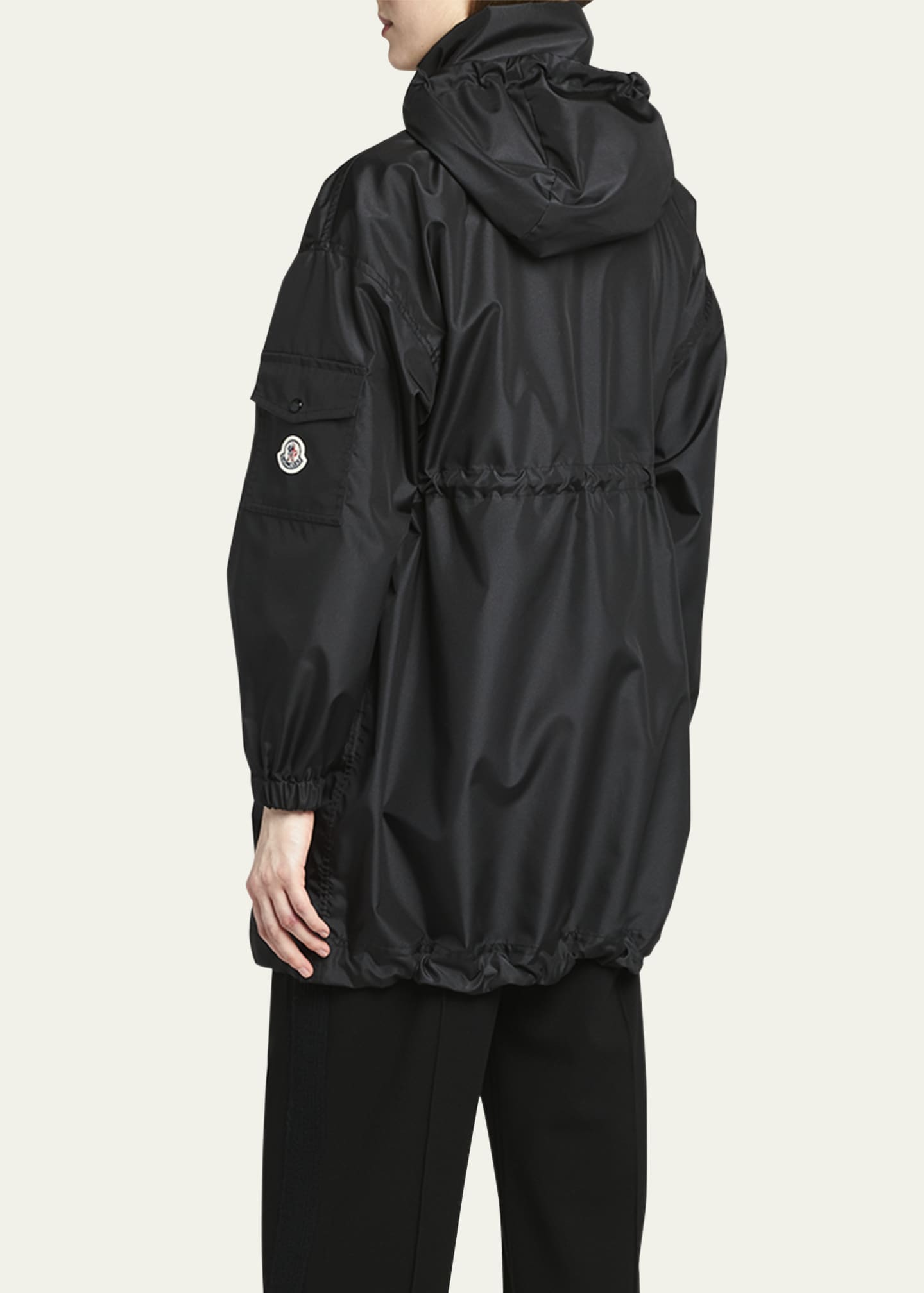 Moncler Adhemar Water-Repellent Long Parka Jacket - Bergdorf Goodman