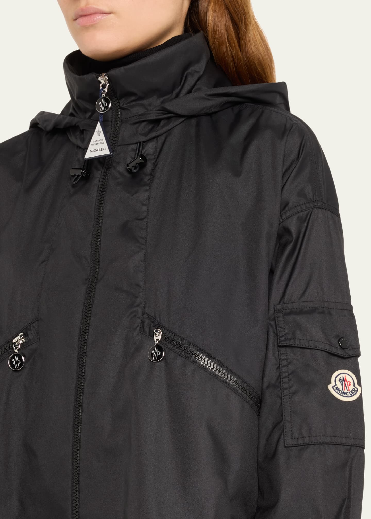 Moncler Hemar Short Windbreaker Jacket - Bergdorf Goodman