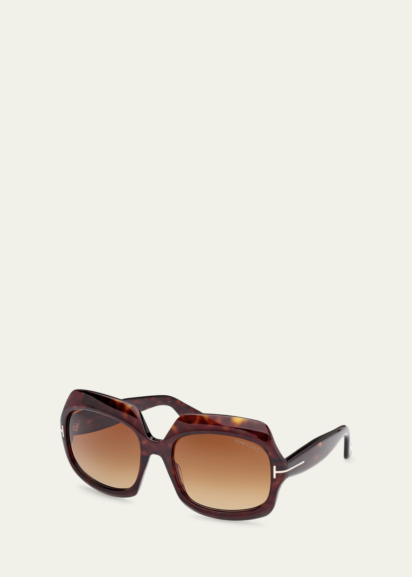 TOM FORD Ren Gradient Acetate Square Sunglasses - Bergdorf Goodman