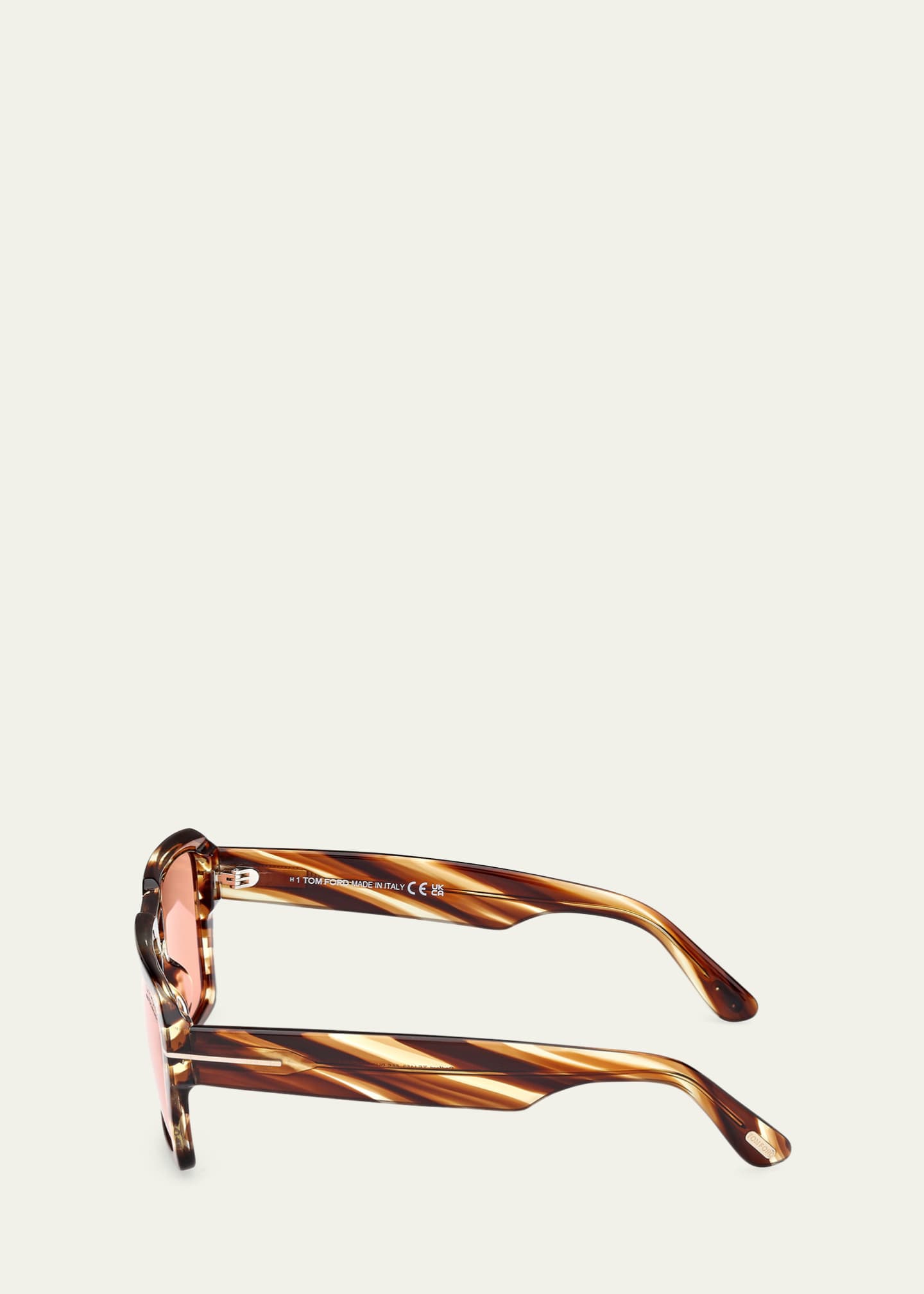 TOM FORD Redford Patterned Acetate Aviator Sunglasses - Bergdorf Goodman