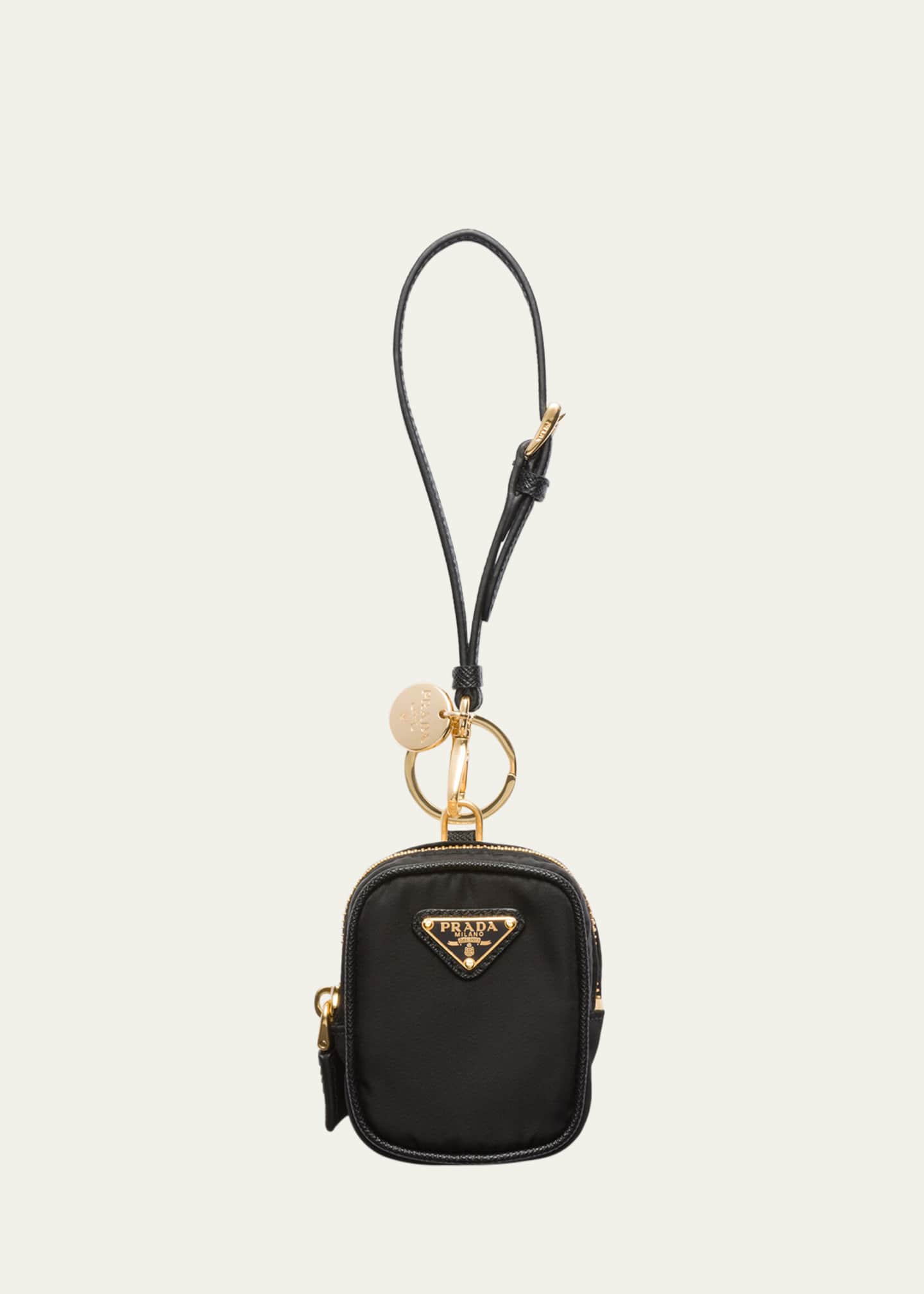 Prada Re-Edition 1978 Nylon Keychain Pouch - Bergdorf Goodman