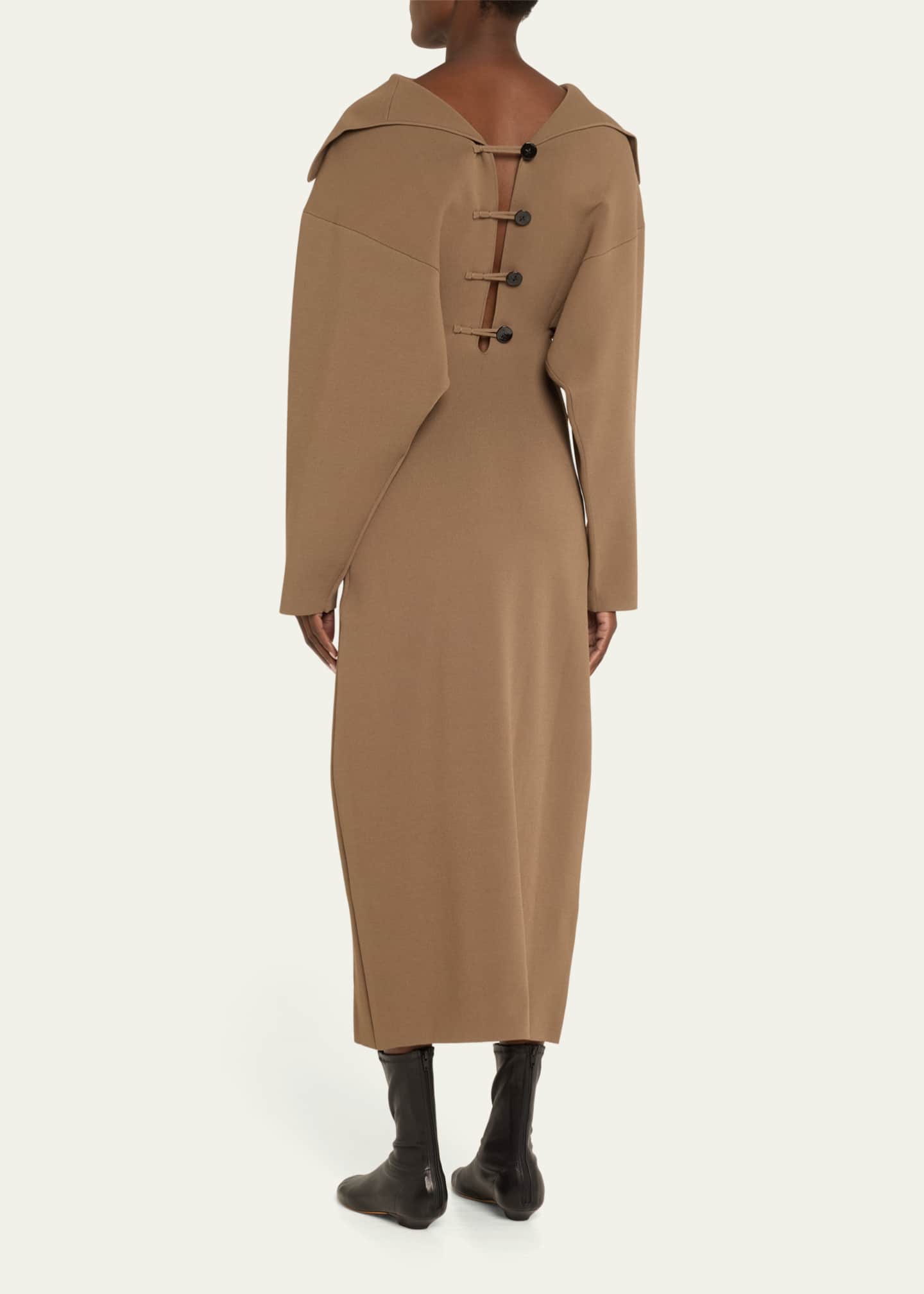 Altuzarra Stunt Reversed Knit Maxi Dress - Bergdorf Goodman