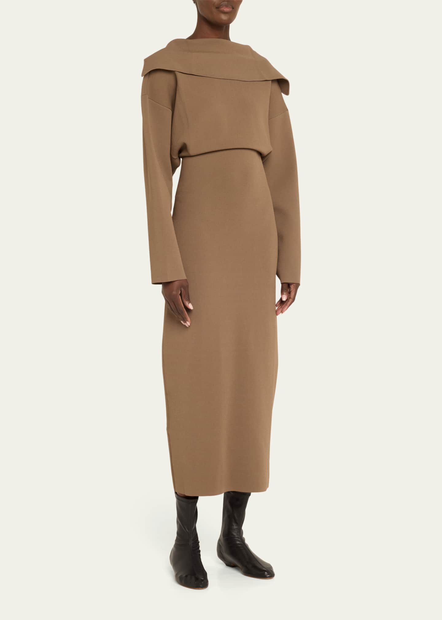 Altuzarra Stunt Reversed Knit Maxi Dress - Bergdorf Goodman