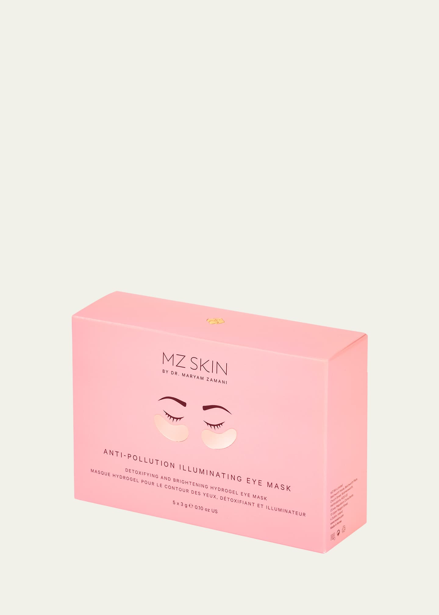 MZ Skin Anti-Pollution Eye Masks, Pack of 5 - Bergdorf Goodman
