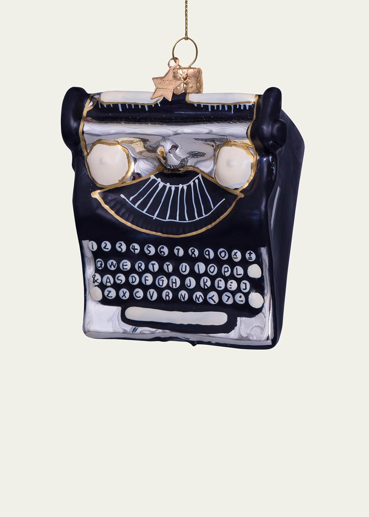 Vondels Typewriter Christmas Ornament - Bergdorf Goodman