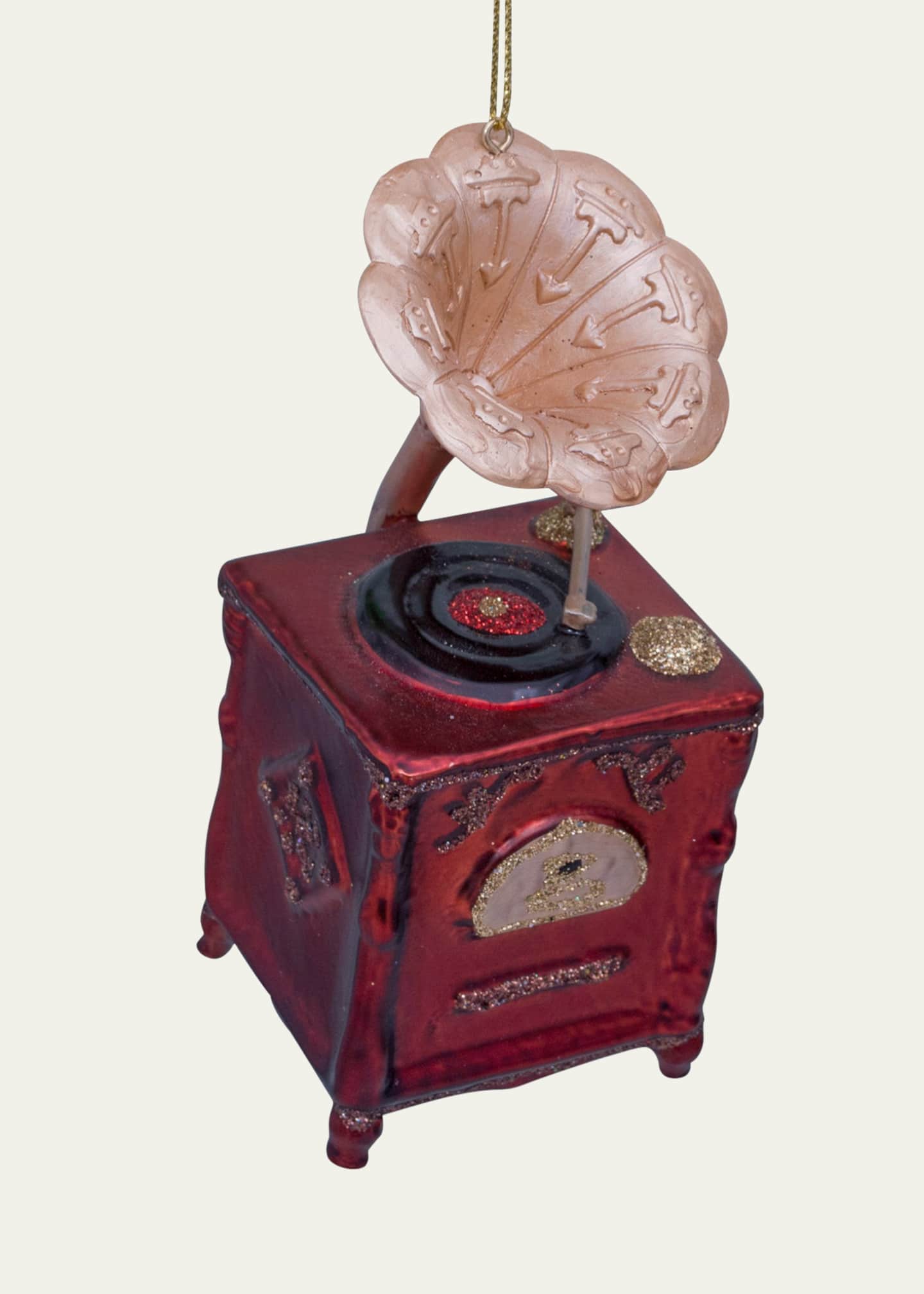 Vondels Gramophone Christmas Ornament - Bergdorf Goodman