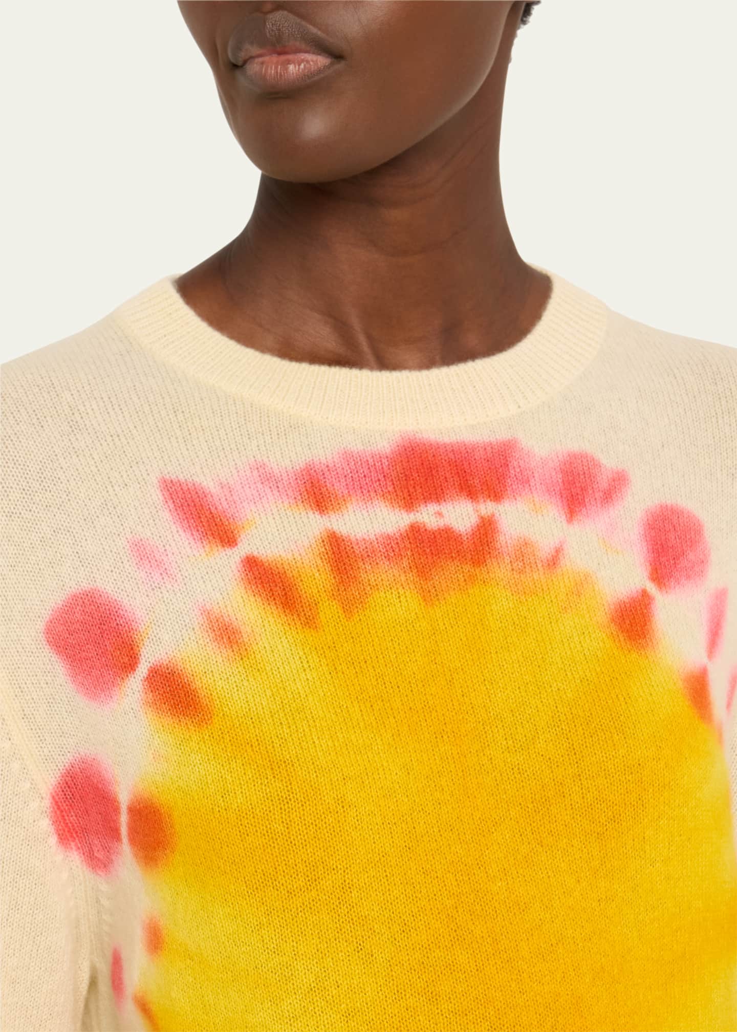 The Elder Statesman Sun Dye Cashmere Sweater - Bergdorf Goodman