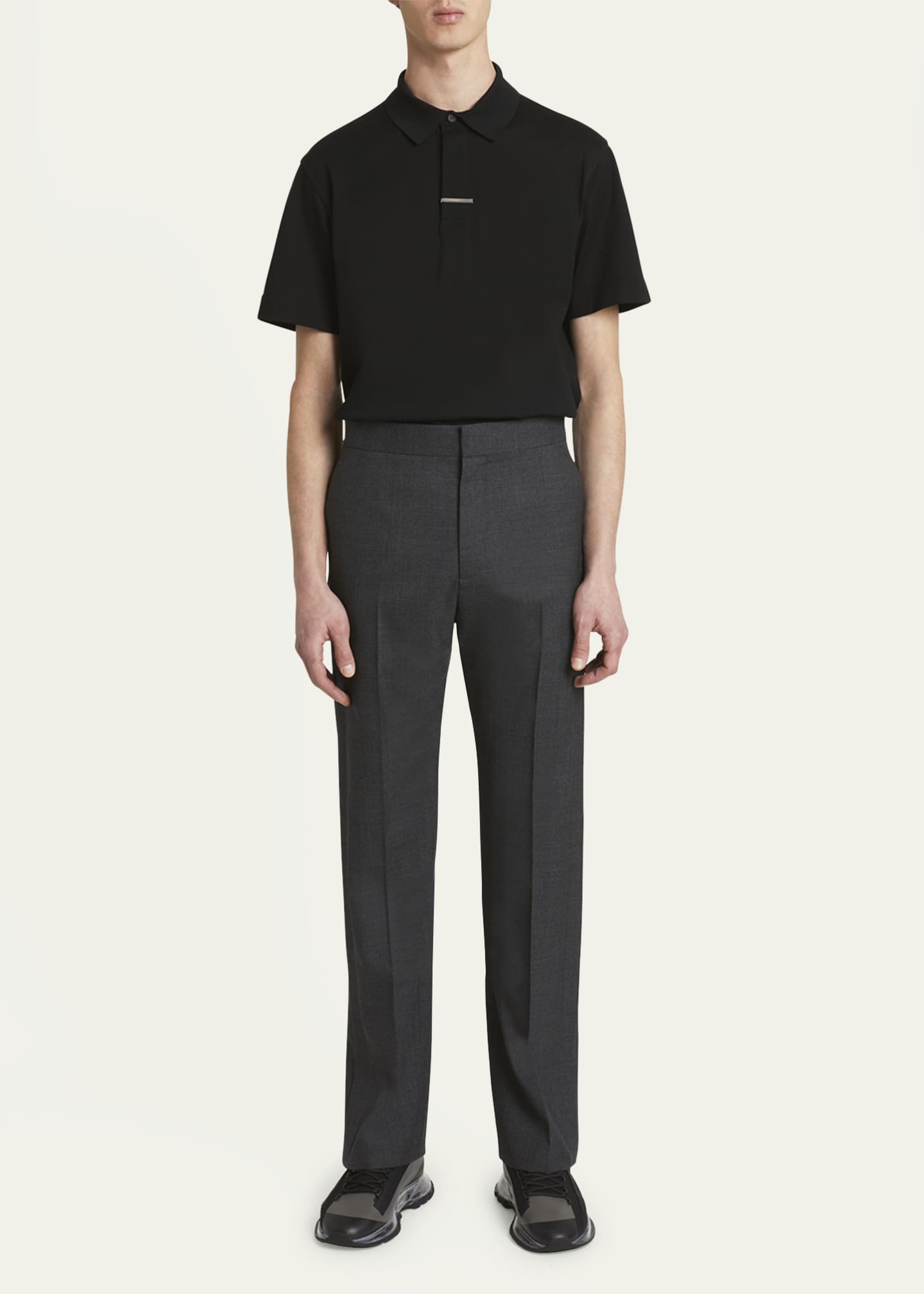 Givenchy Men's Fresco Wool Tuxedo Pants - Bergdorf Goodman