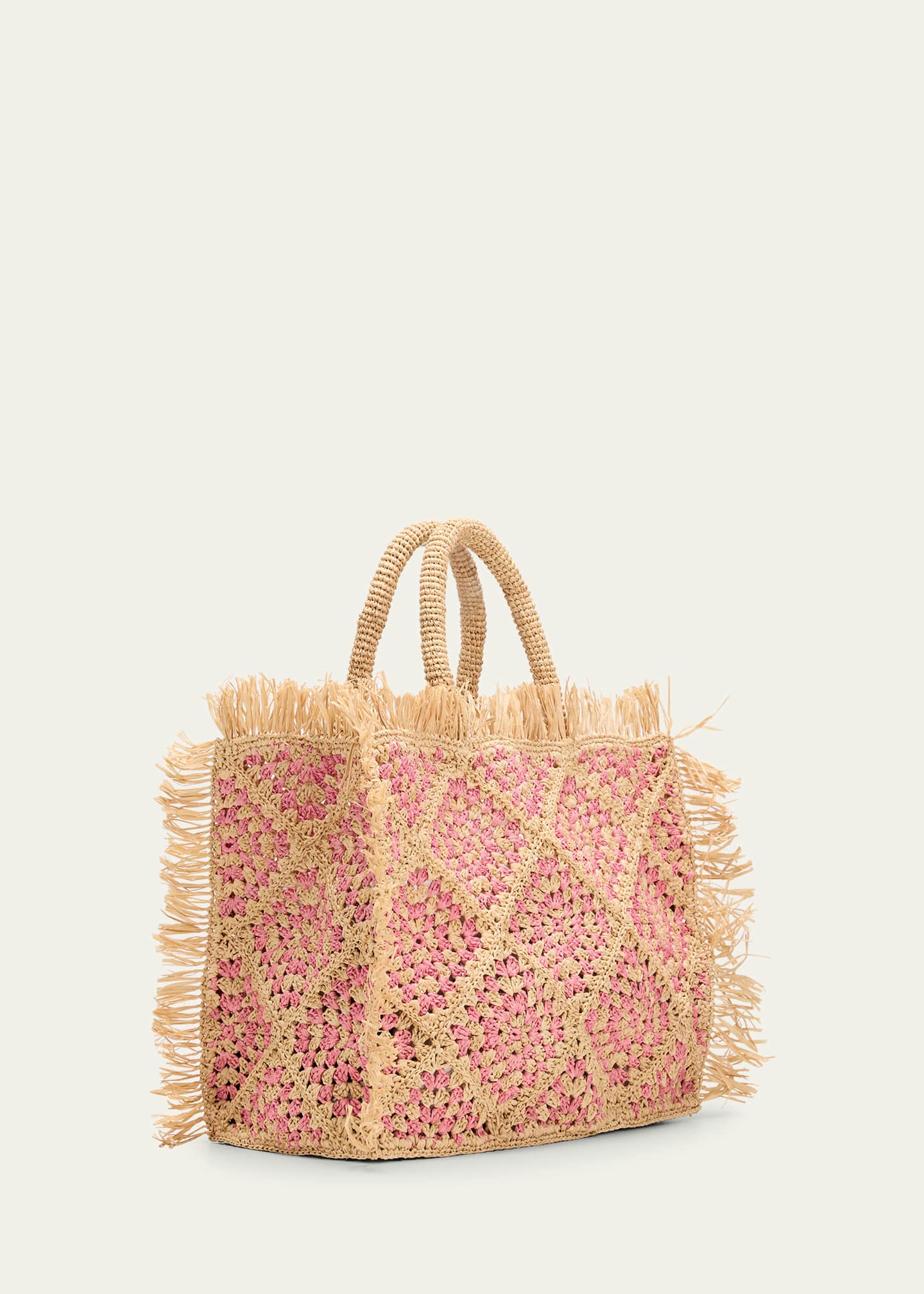 EILAF Najoom Fringe Raffia Tote Bag - Bergdorf Goodman