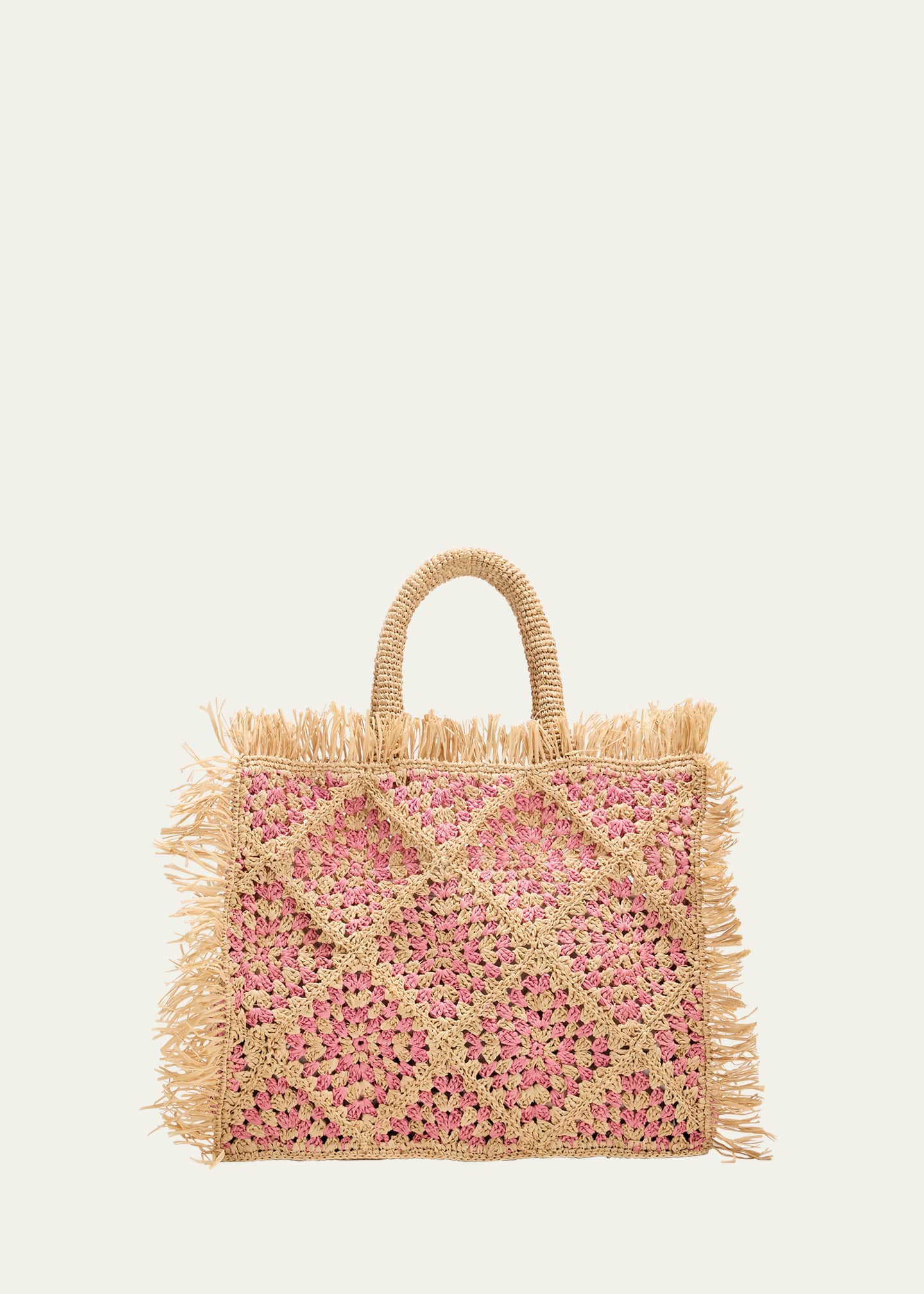 EILAF Najoom Fringe Raffia Tote Bag - Bergdorf Goodman