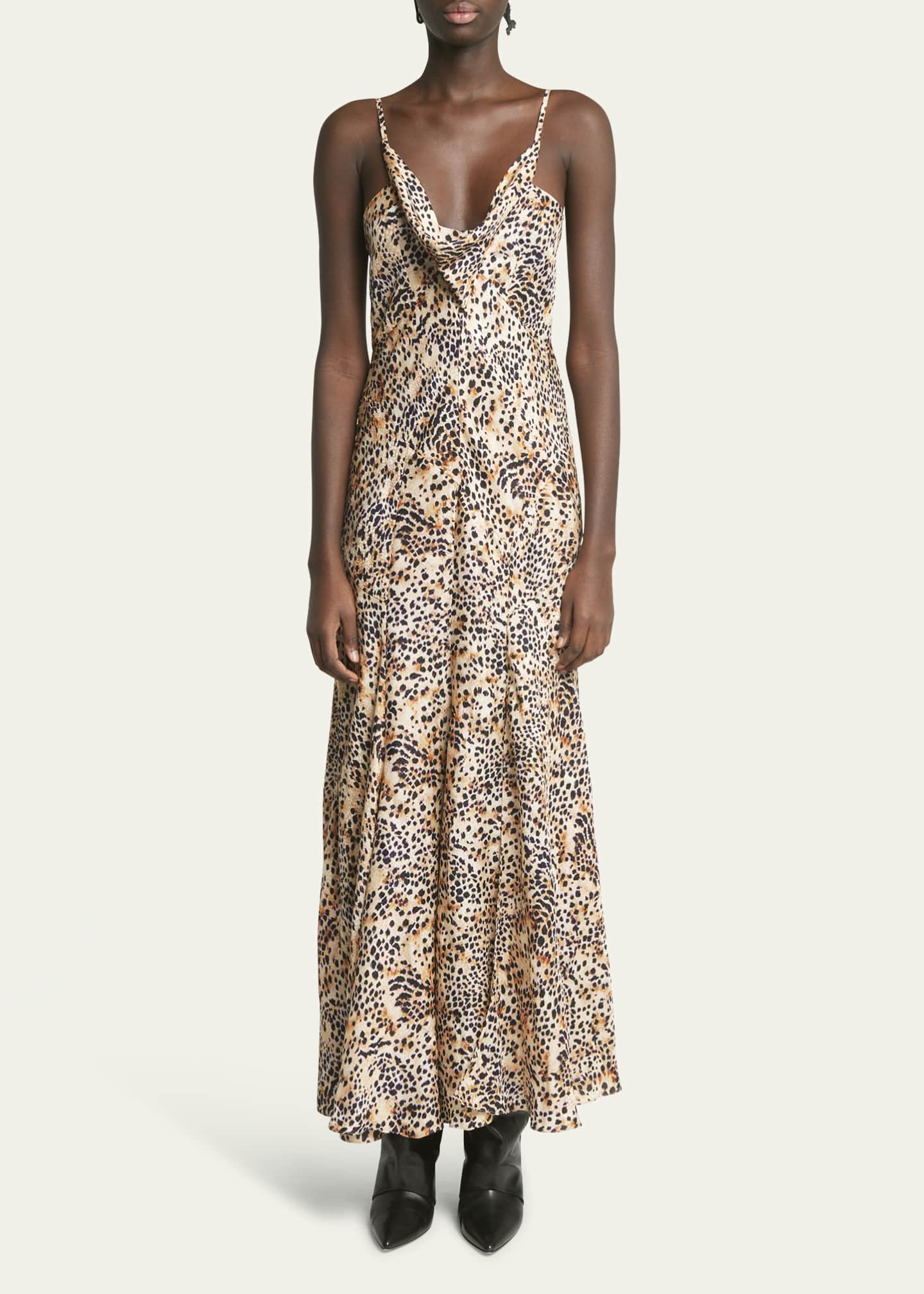 Isabel Marant Manelia Silk Cowl Cami Dress - Bergdorf Goodman