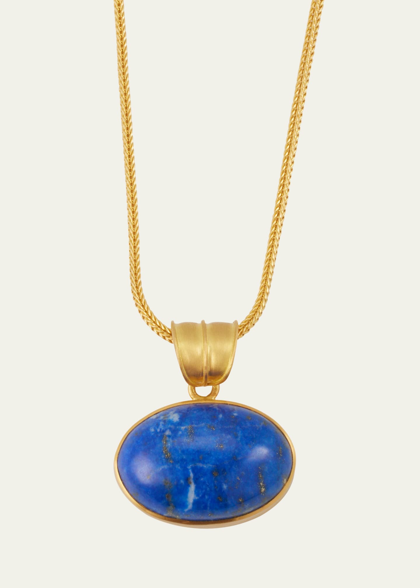 Prounis Jewelry Lapis Oval Pendant - Bergdorf Goodman