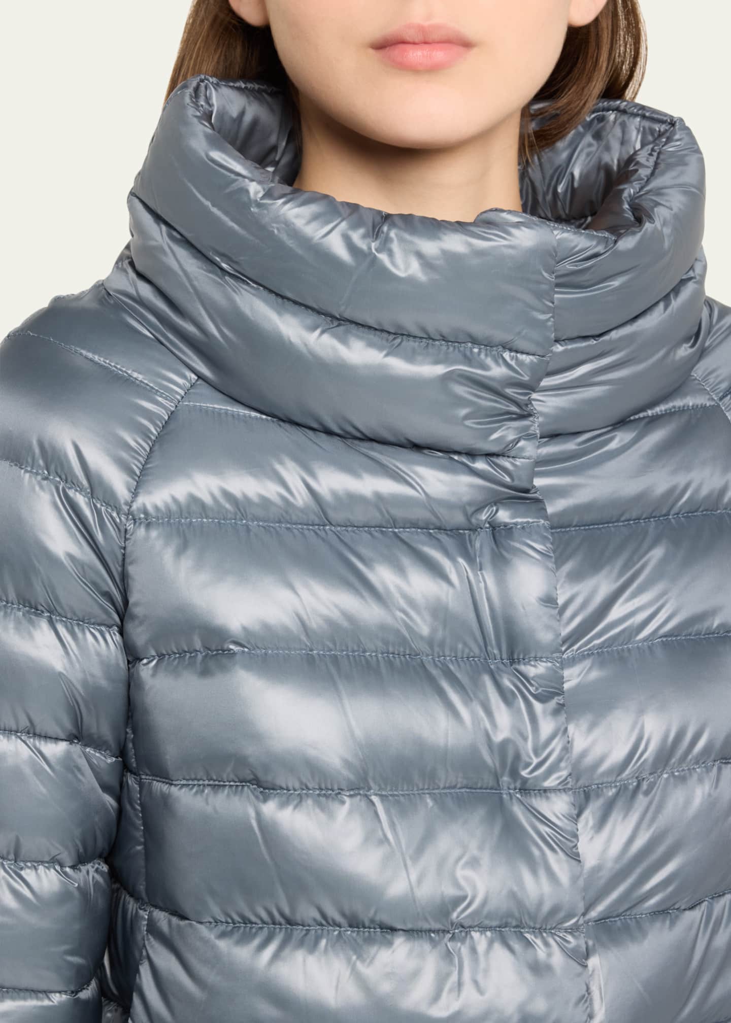 Herno Iconico Piumino Sofia Water-Resistant Nylon Ultralight Puffer Jacket - Bergdorf Goodman