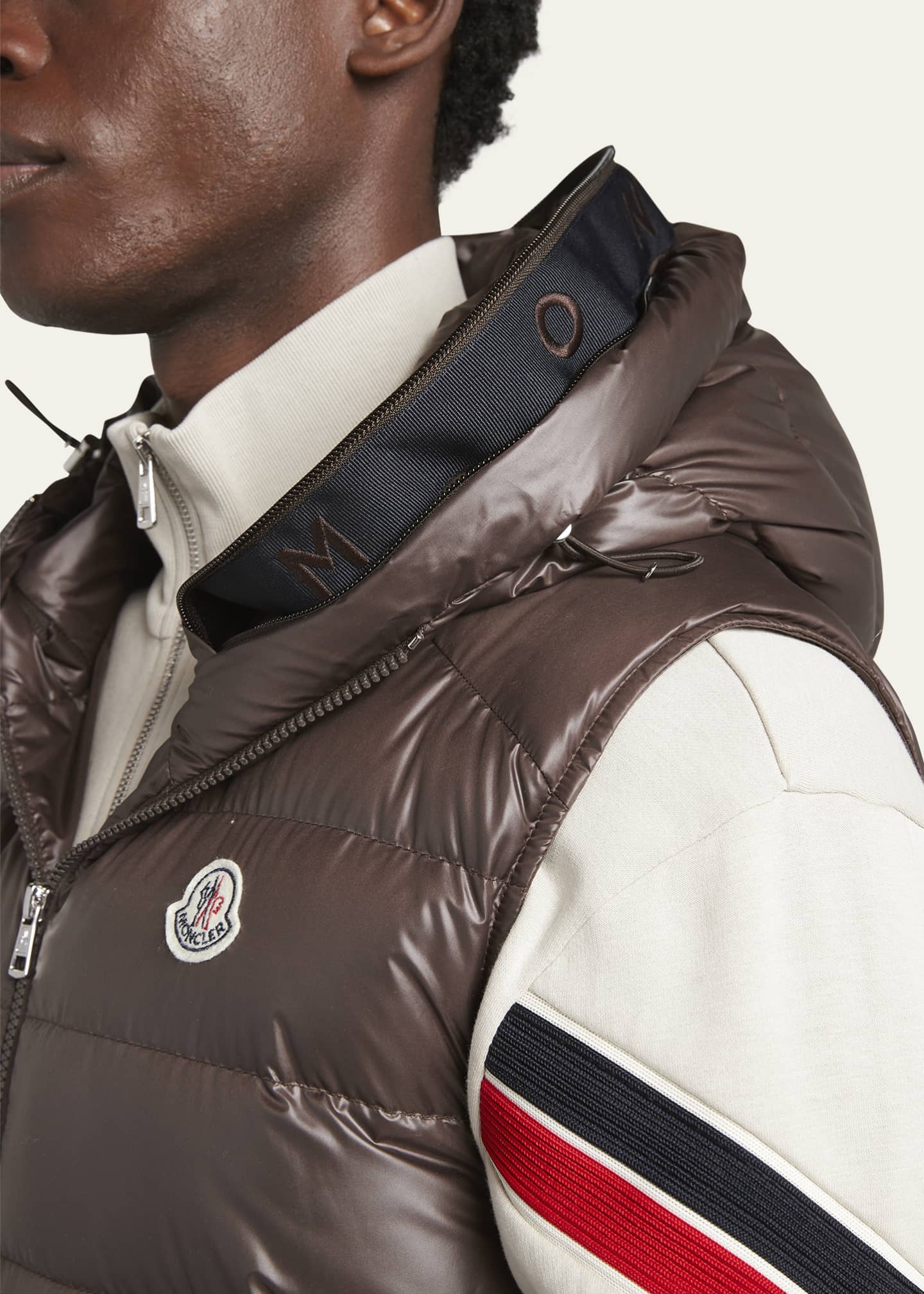 Moncler Men's Barant Hooded Puffer Vest - Bergdorf Goodman