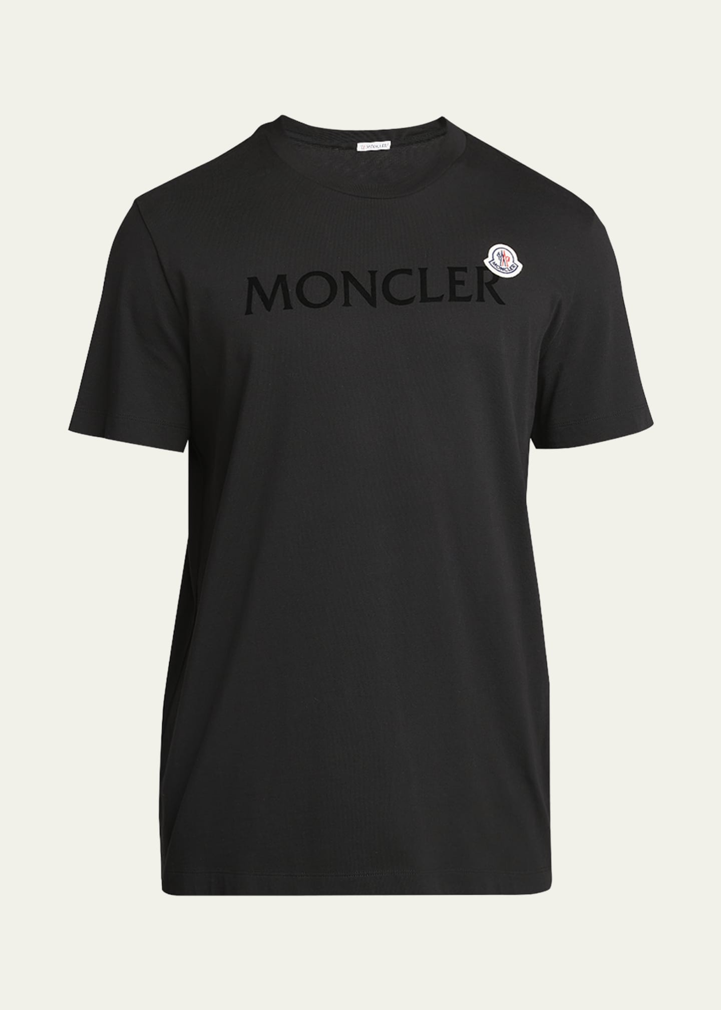 Moncler Men's Small Logo T-Shirt - Bergdorf Goodman