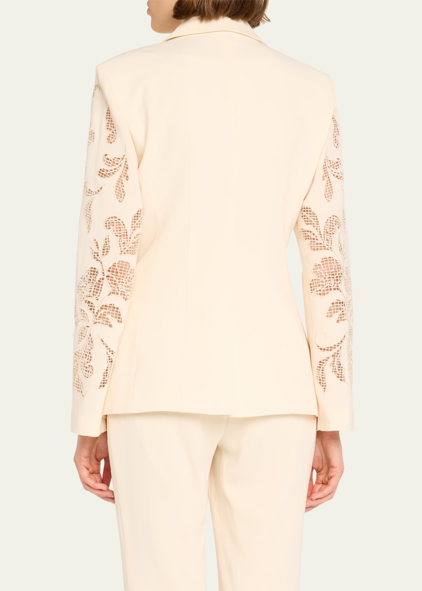 Cinq a Sept Cheyenne Cutout Paisley Embroidered Blazer - Bergdorf Goodman