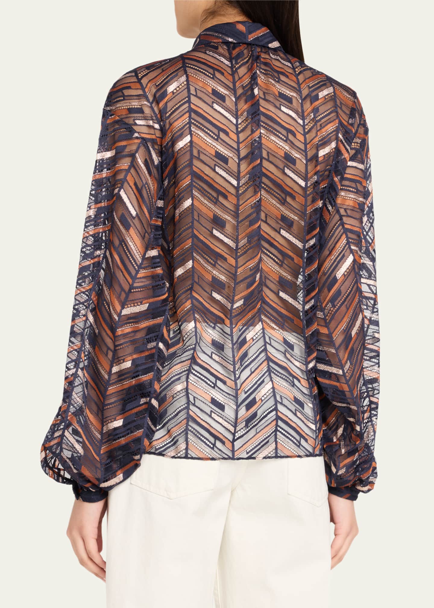 Ramy Brook Roberta Blouse - Bergdorf Goodman