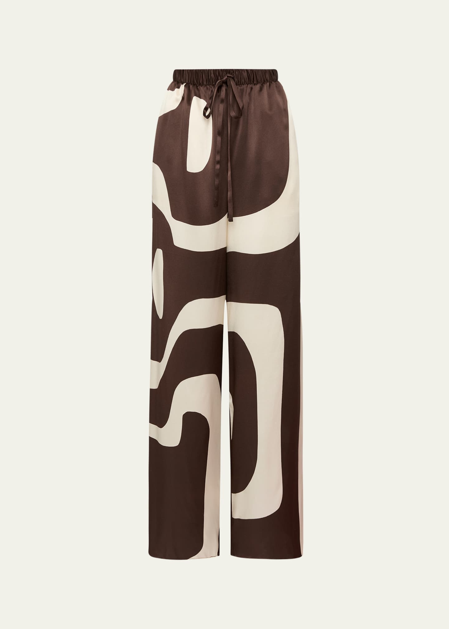 SIR Freddie Wide-Leg Silk Pants - Bergdorf Goodman