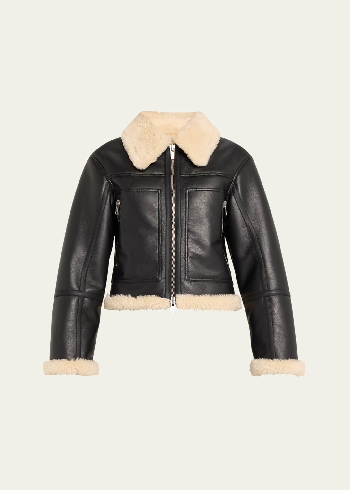 A.L.C. Avery Faux-Leather Jacket - Bergdorf Goodman